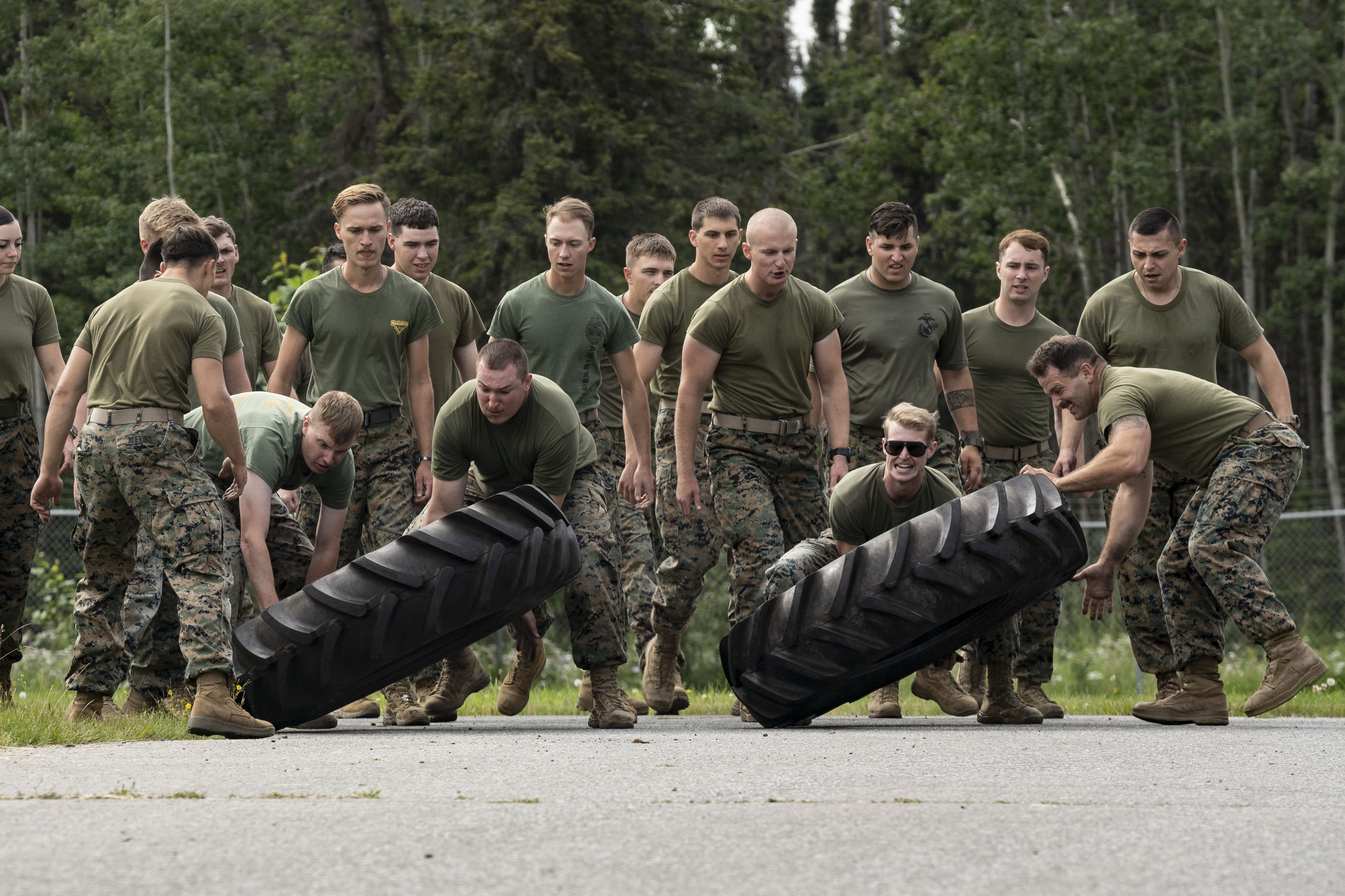 USMC MPs train in Alaska
