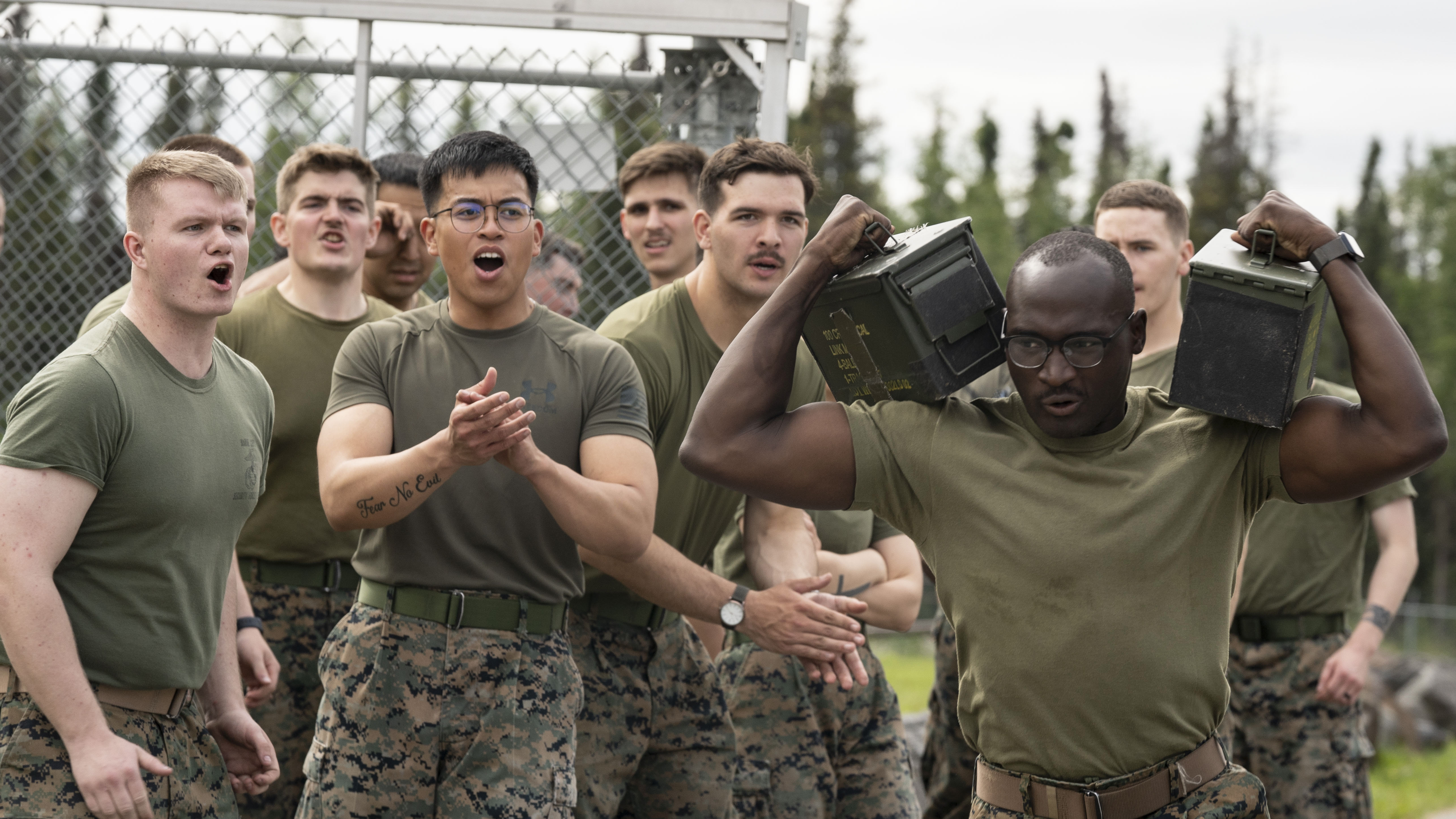 USMC MPs train in Alaska