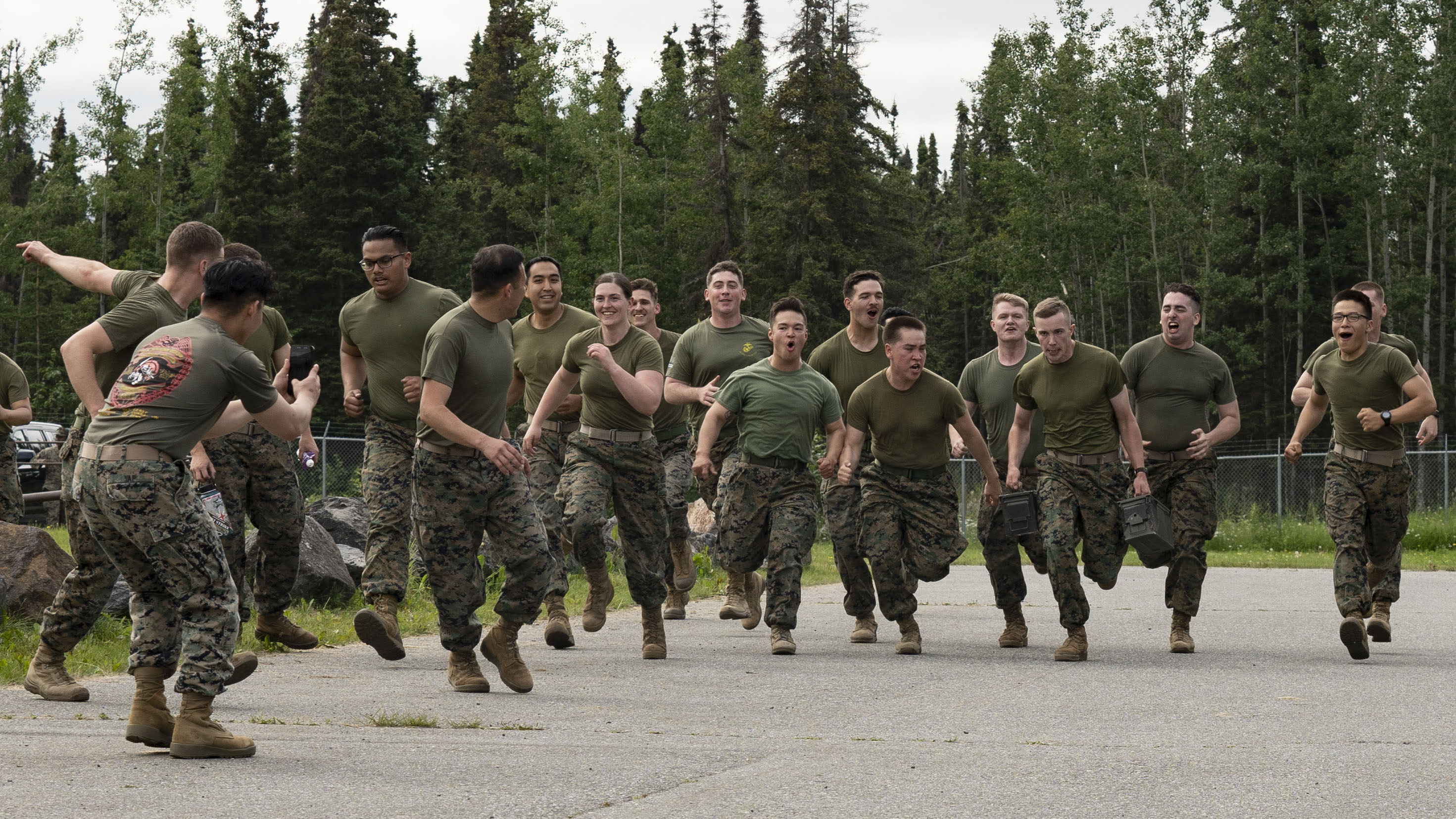 USMC MPs train in Alaska