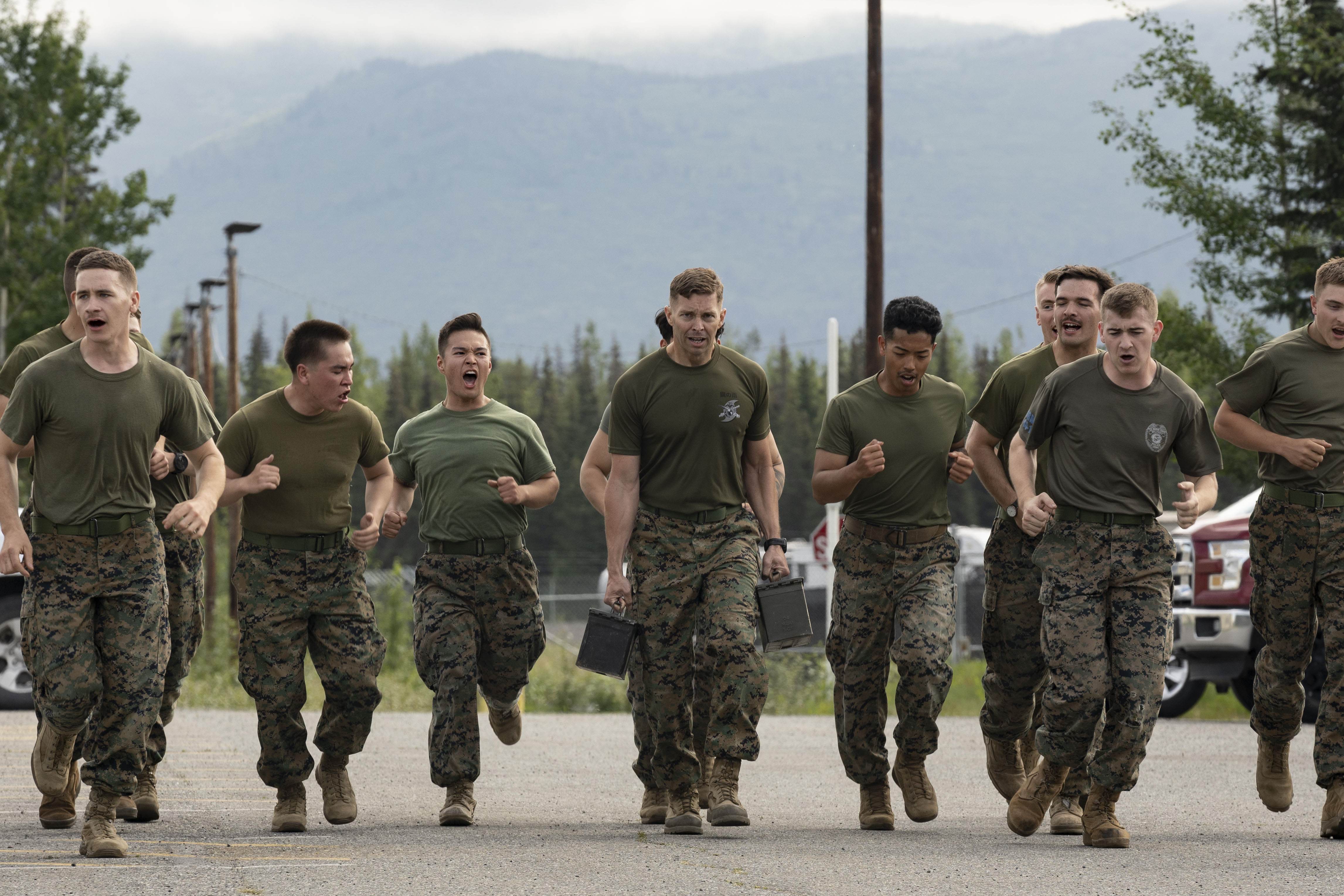USMC MPs train in Alaska