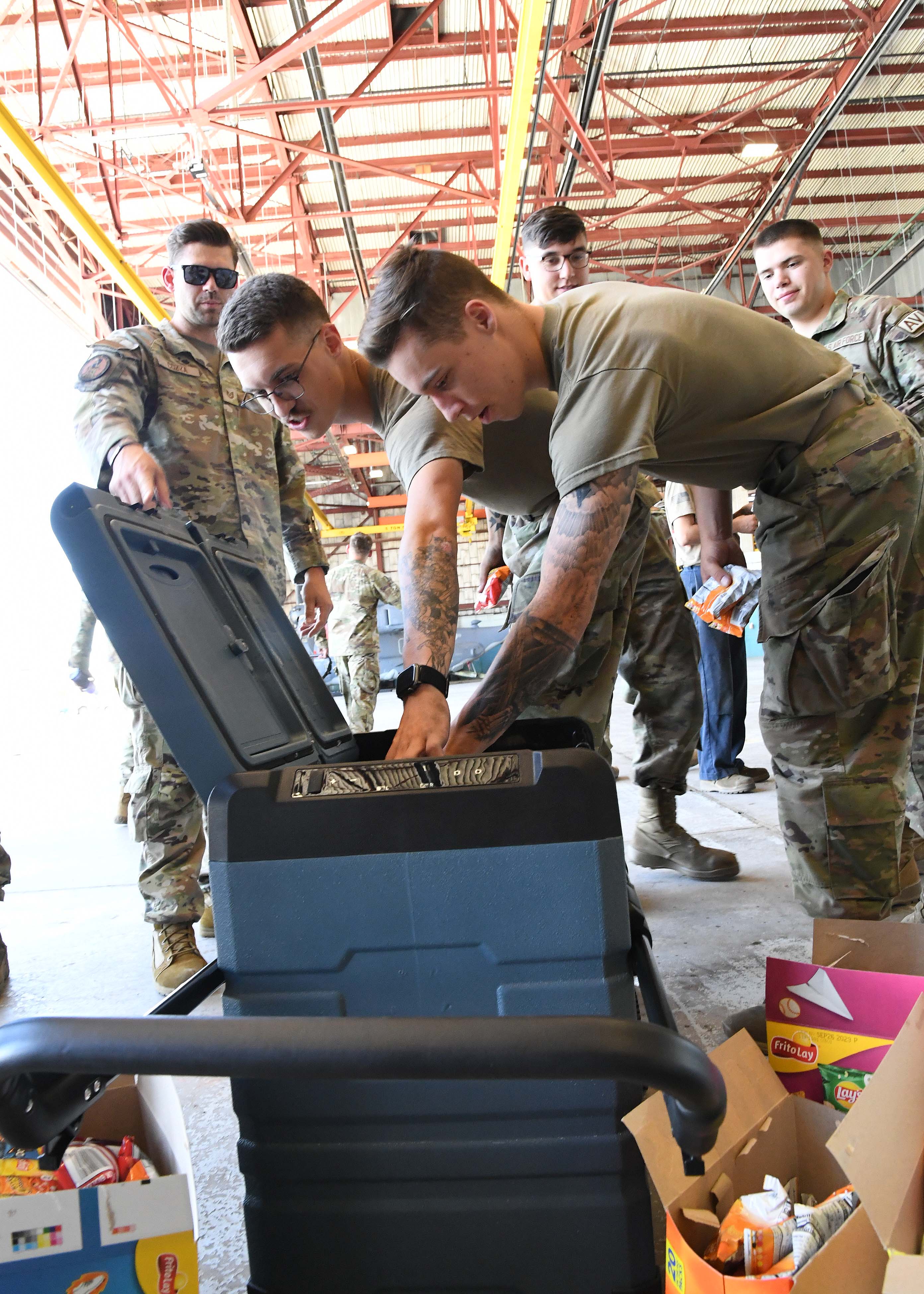 58th SOW First Sergeants perform random snacks of kindness > Air ...