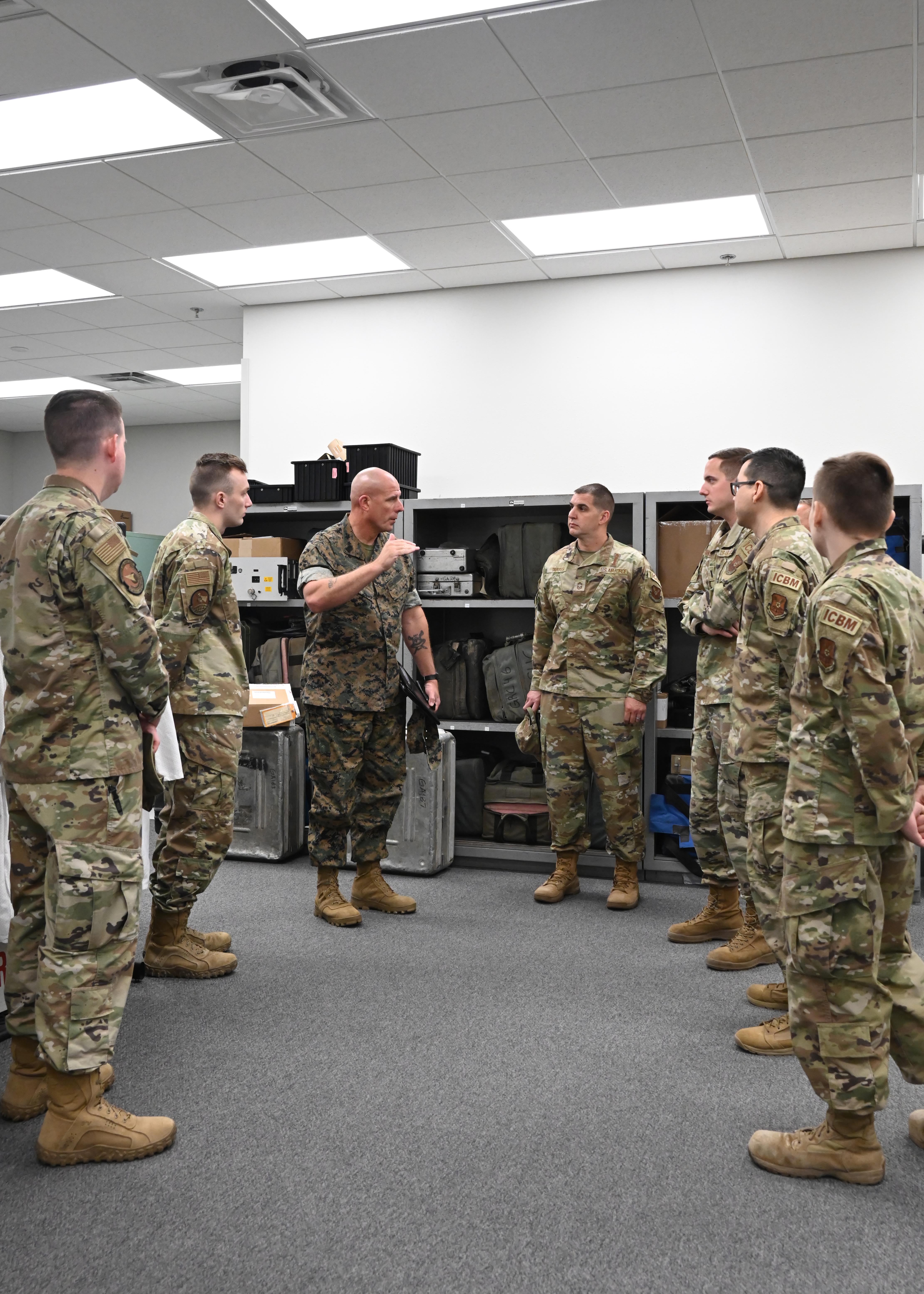 USSTRATCOM SEL visits Team Minot