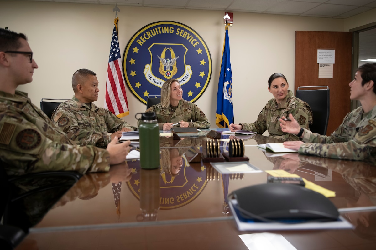 New Recruiting Leaders See Success Ahead Despite Challenges > Air Force ...