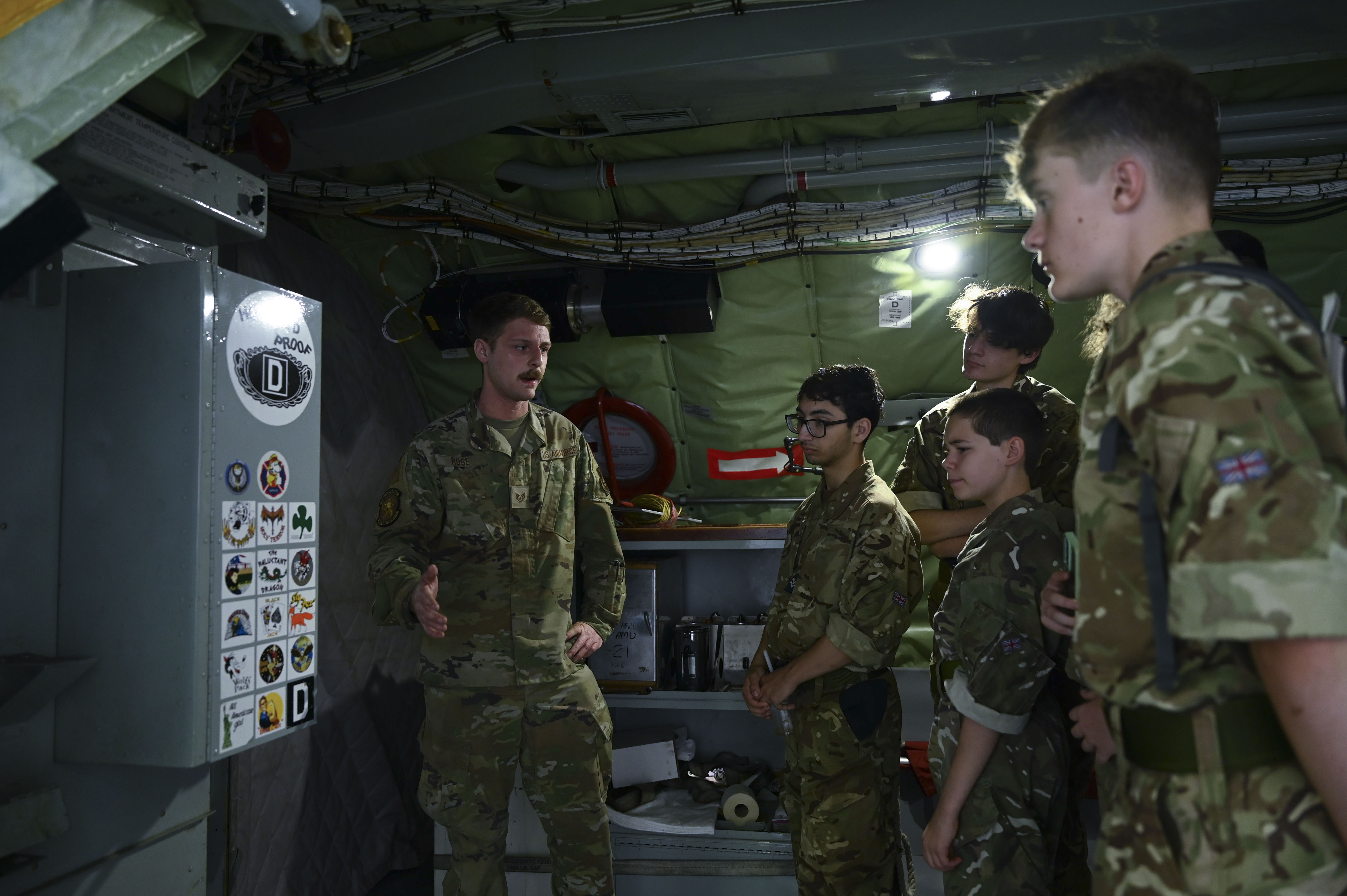 158th Braintree Squadron Royal Air Force air cadets visit RAF Mildenhall > Royal Air Force ...