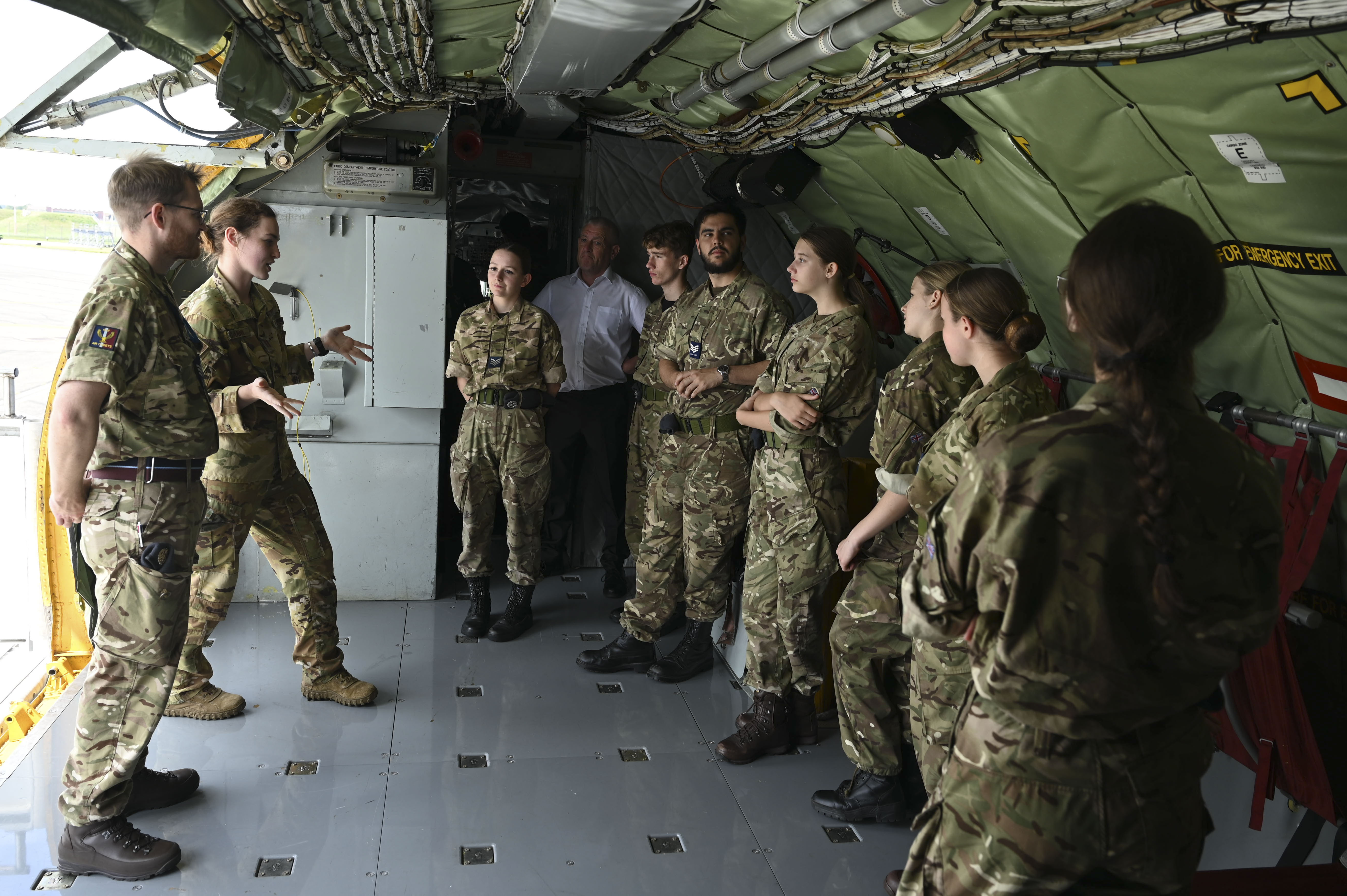 158th Braintree Squadron Royal Air Force air cadets visit RAF ...