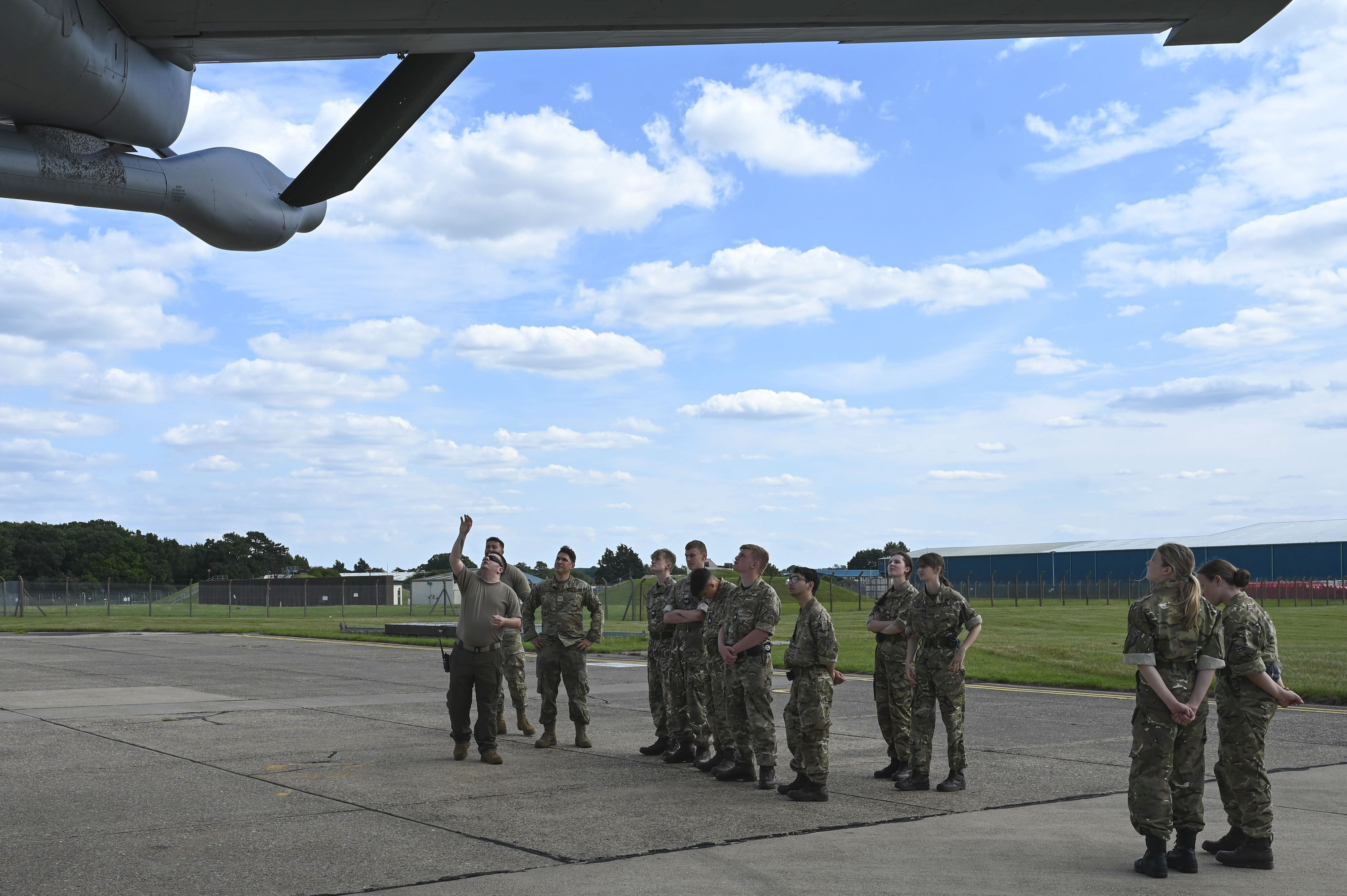 158th Braintree Squadron Royal Air Force air cadets visit RAF Mildenhall > Royal Air Force ...