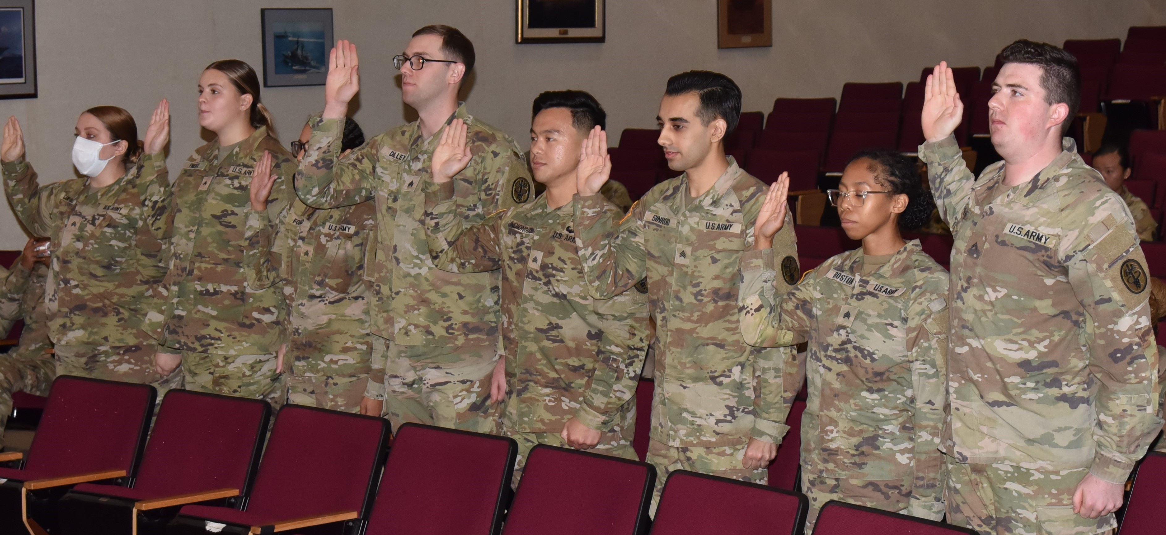 Soldiers inducted into NCO Corps at Walter Reed > Walter Reed National ...