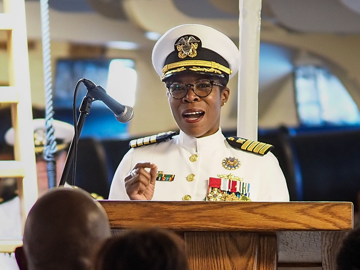 Navy Capt. Nicola Gathright assumed Eastern Regional Command from Navy ...