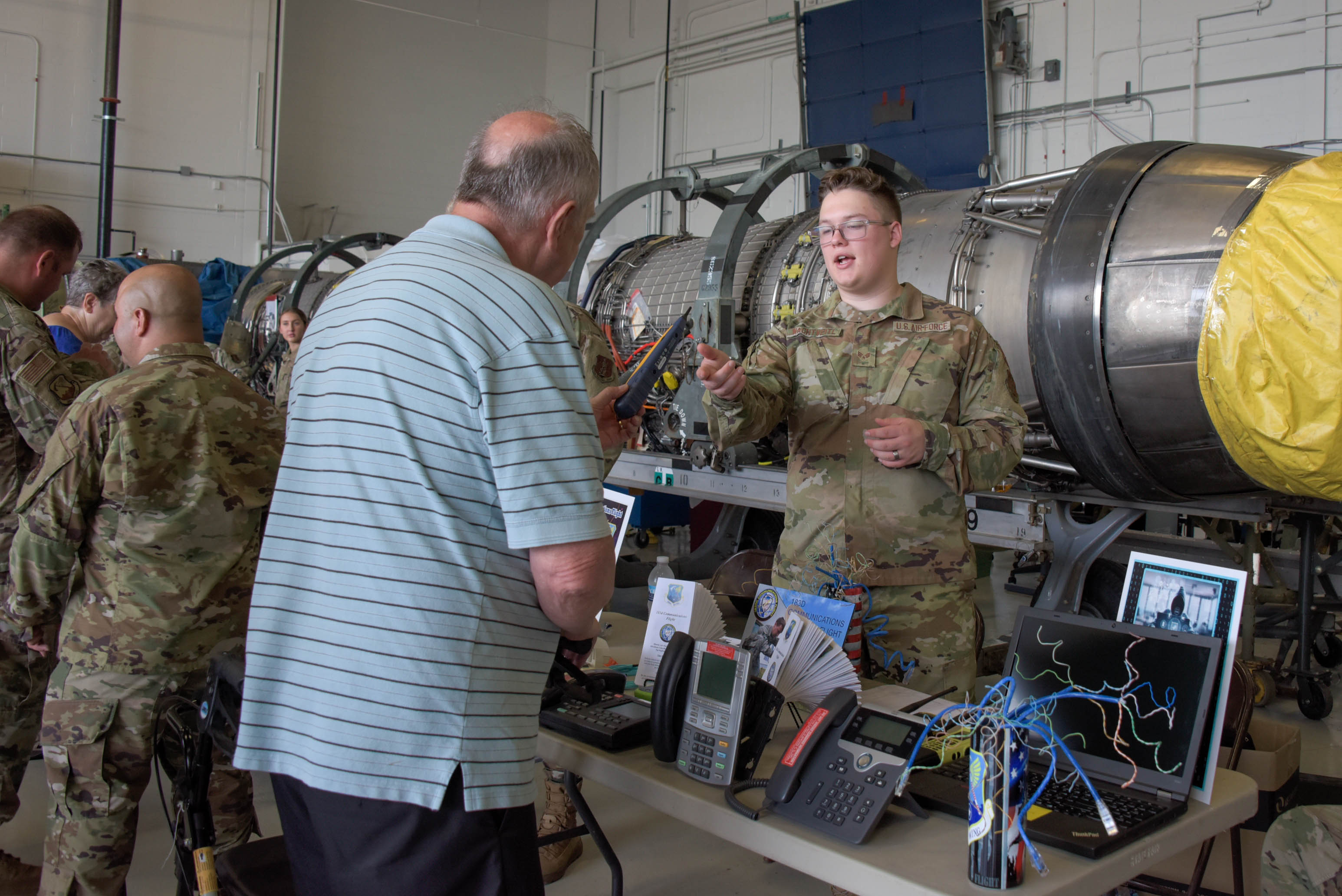Illinois Air National Guard 183d Wing Hosts Open House with Abraham ...