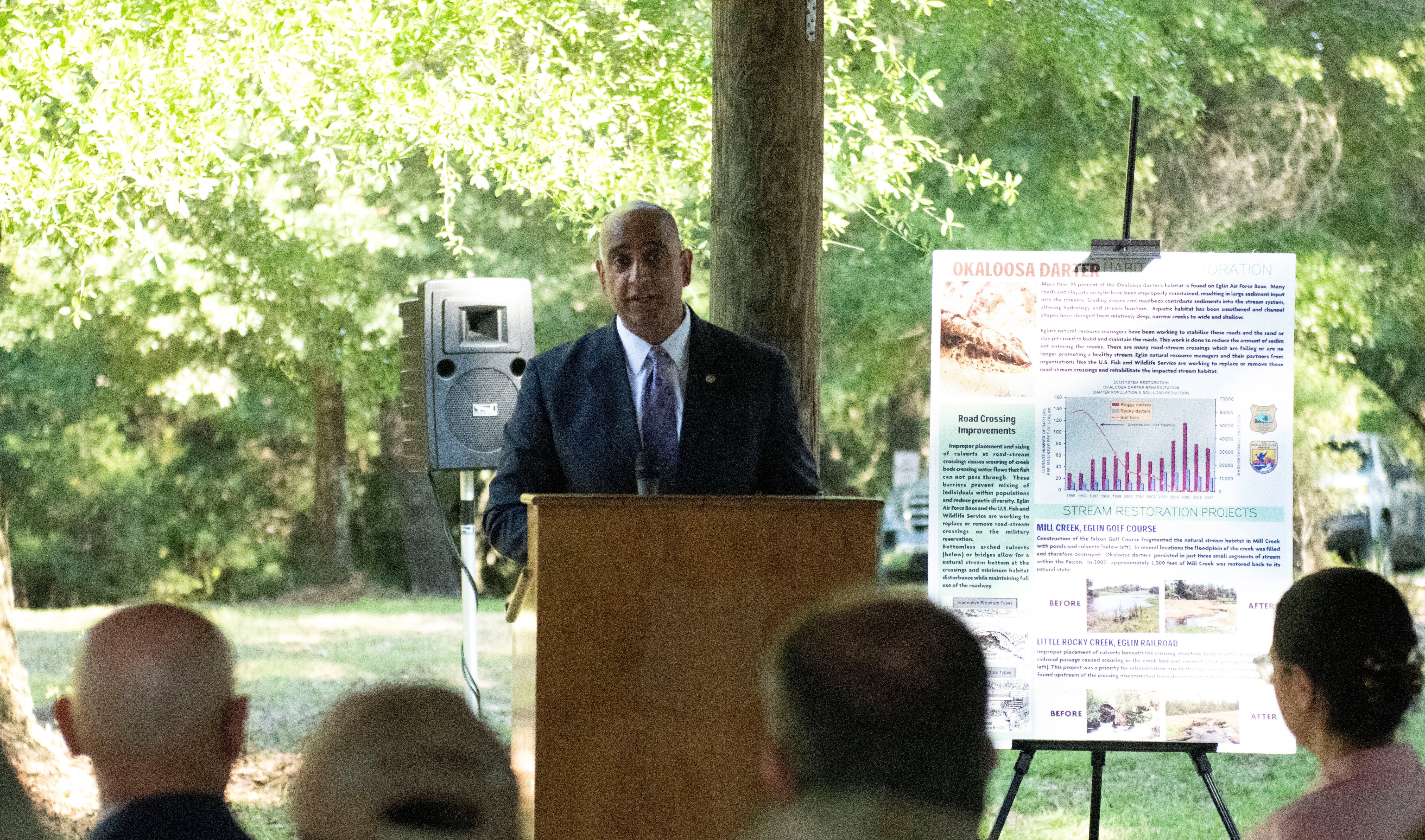 SAF/IE Secretary visits Eglin > Air Force Life Cycle Management Center ...