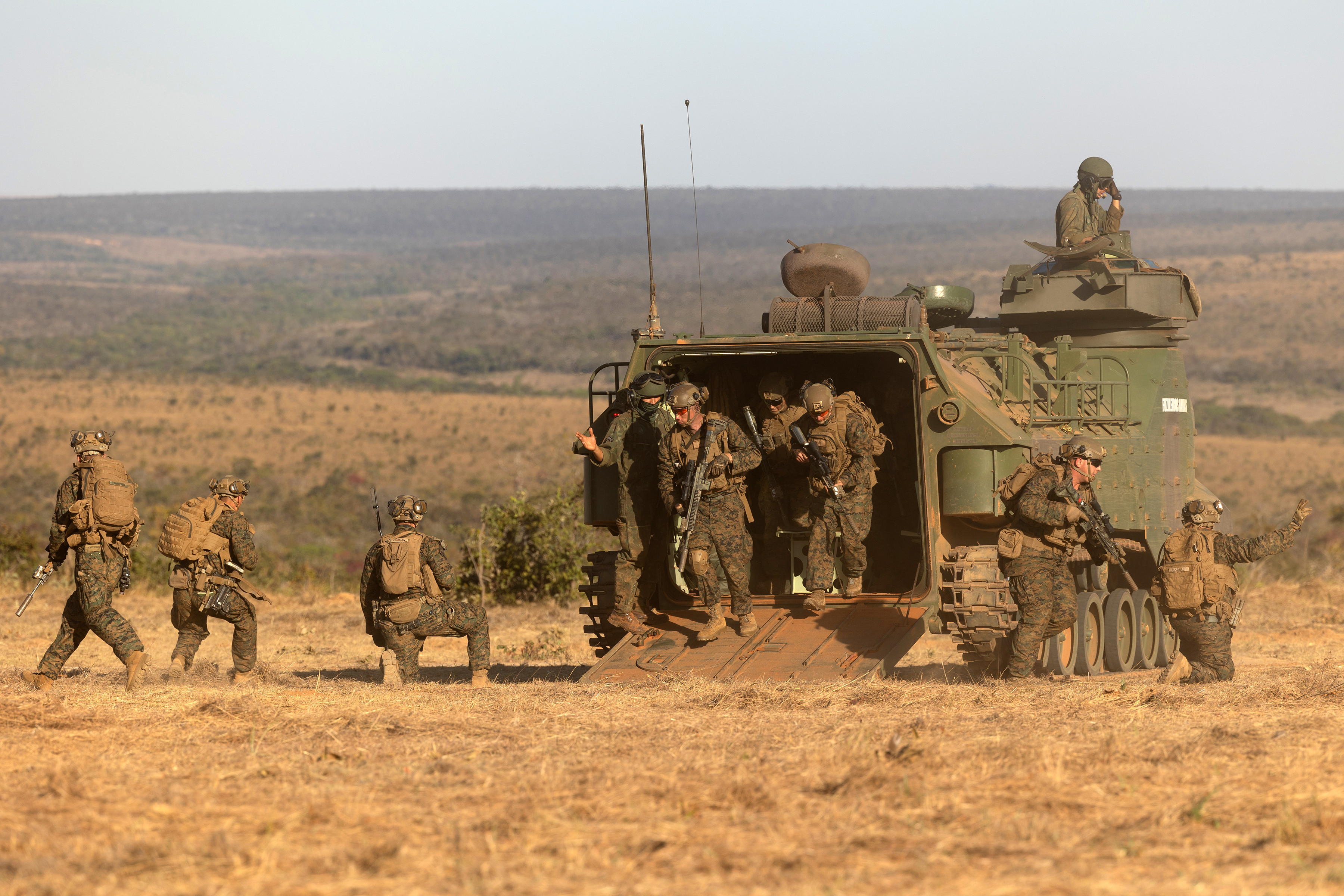 U.S. Marines Participate in Brazilian Marine Corps Exercise Formosa