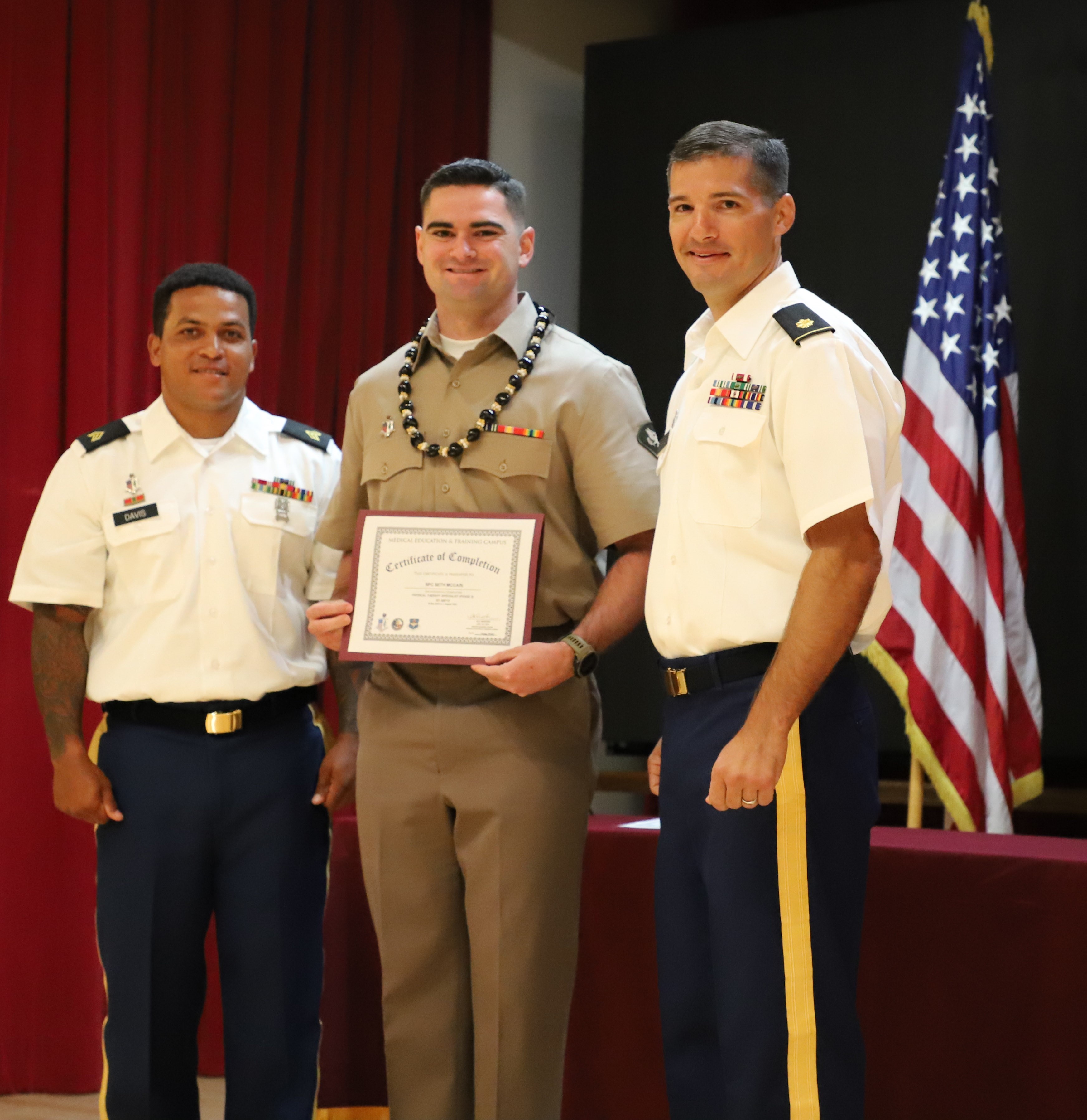 Tripler Army Medical Center 68F Physical Therapy Specialist Phase II Graduation > Tripler Army ...