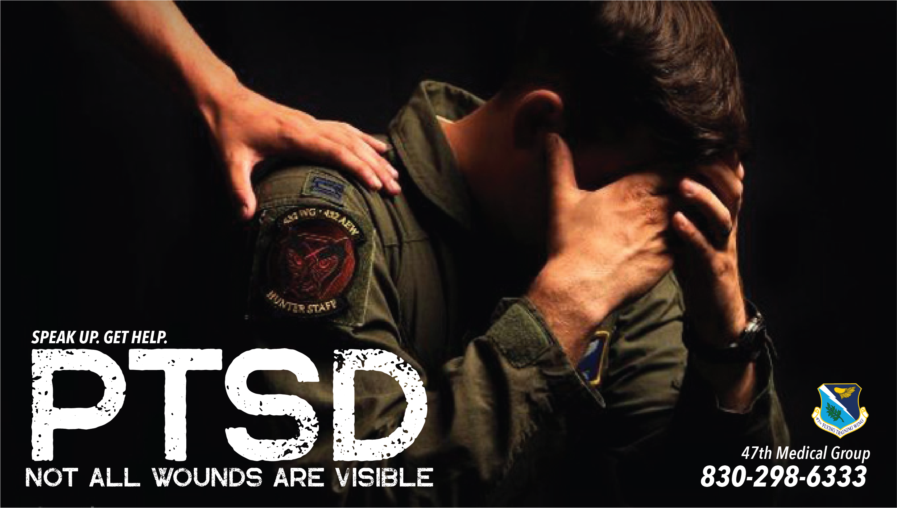 Shedding light on PTSD > Laughlin Air Force Base > Display