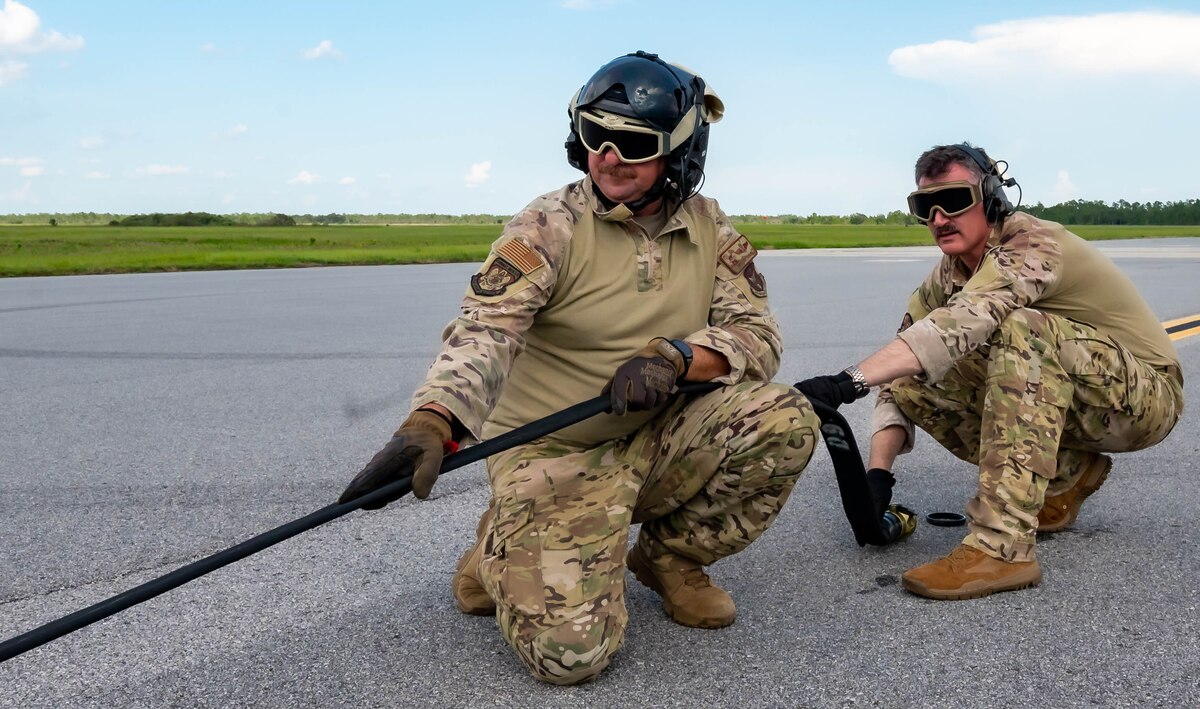 39th Rescue Squadron conducts forward area refueling point with MQ-9 ...