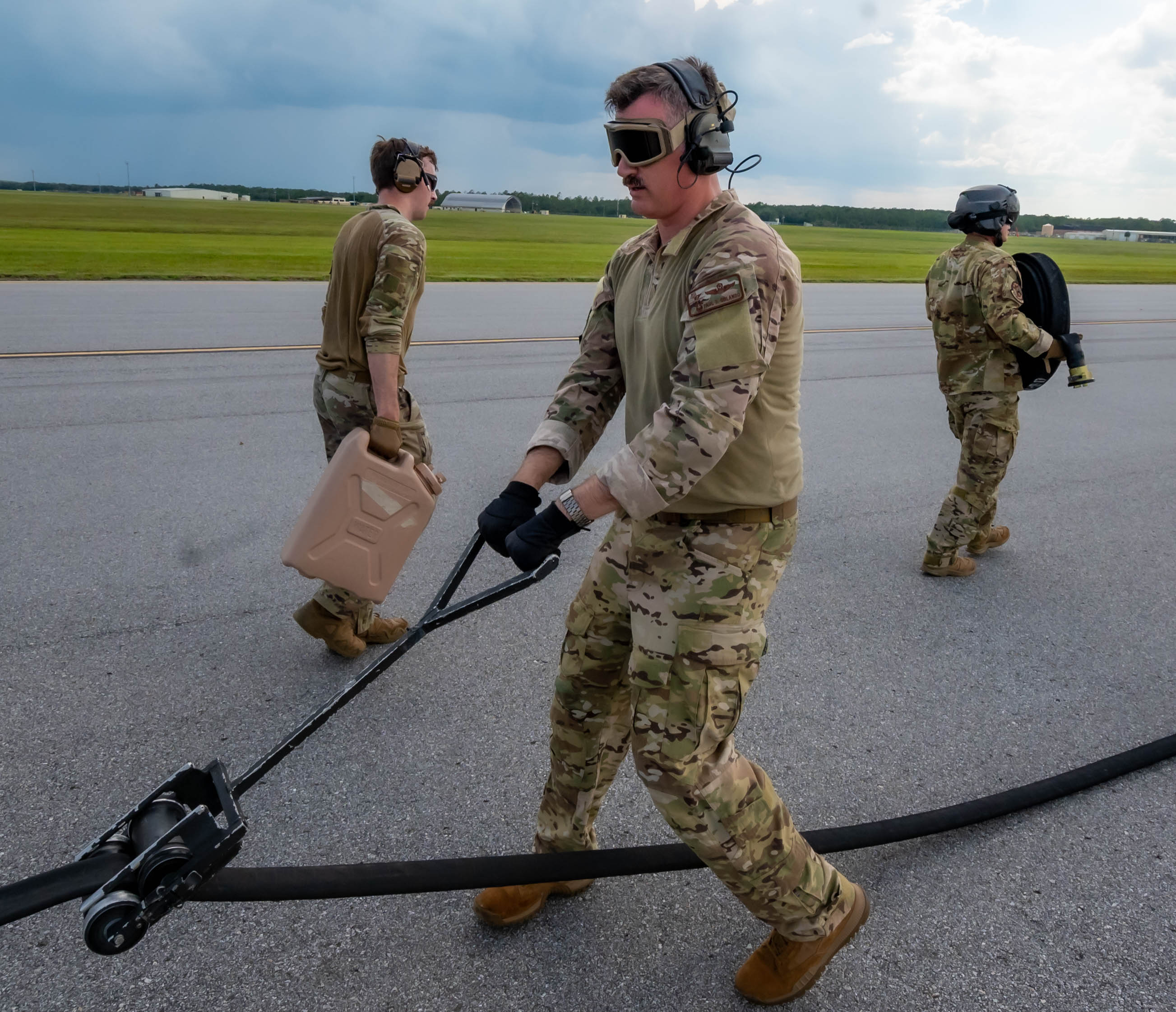 39th Rescue Squadron conducts forward area refueling point with MQ-9 ...