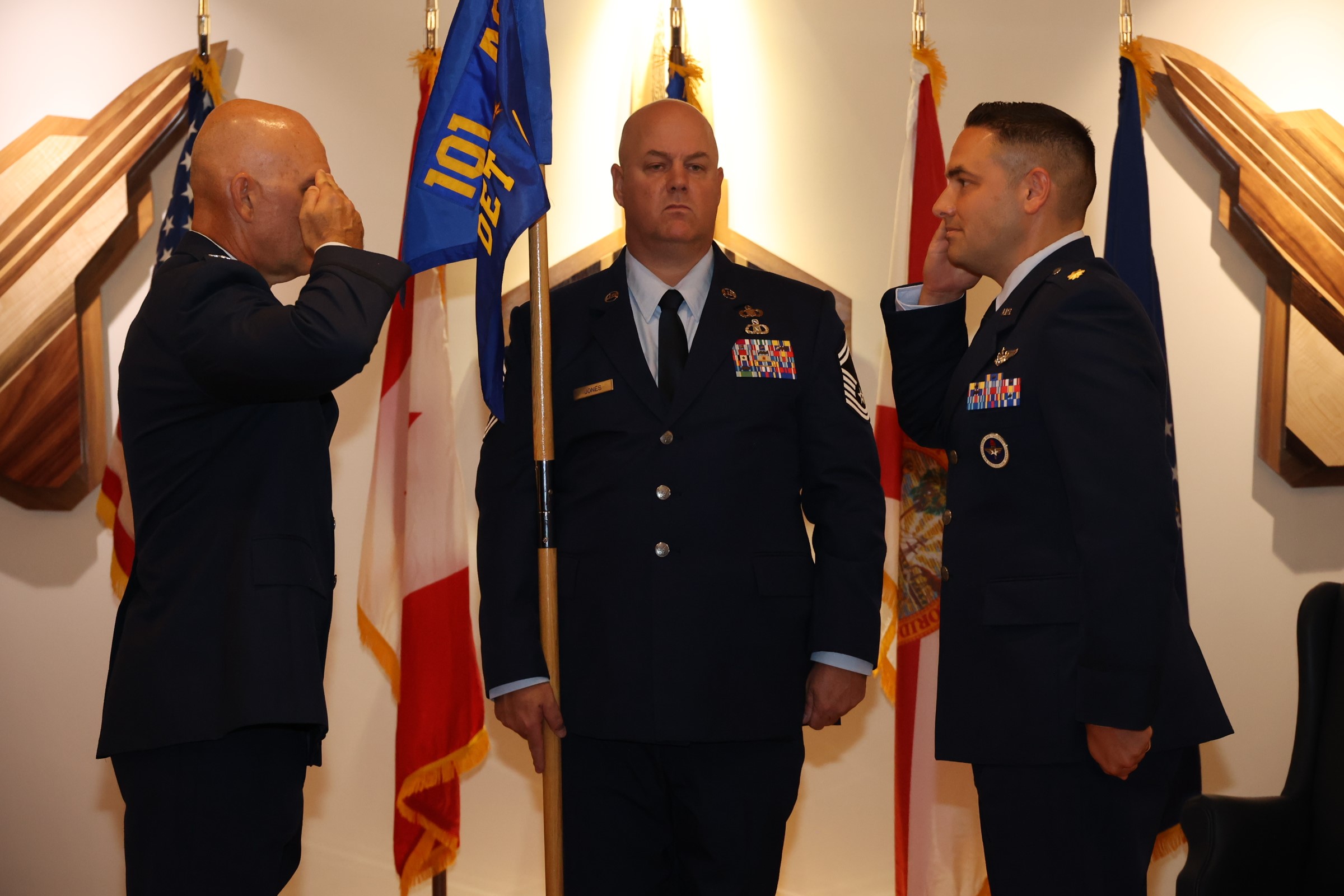 Activation of 101st Air and Space Operations Group, Detachment 1, and ...