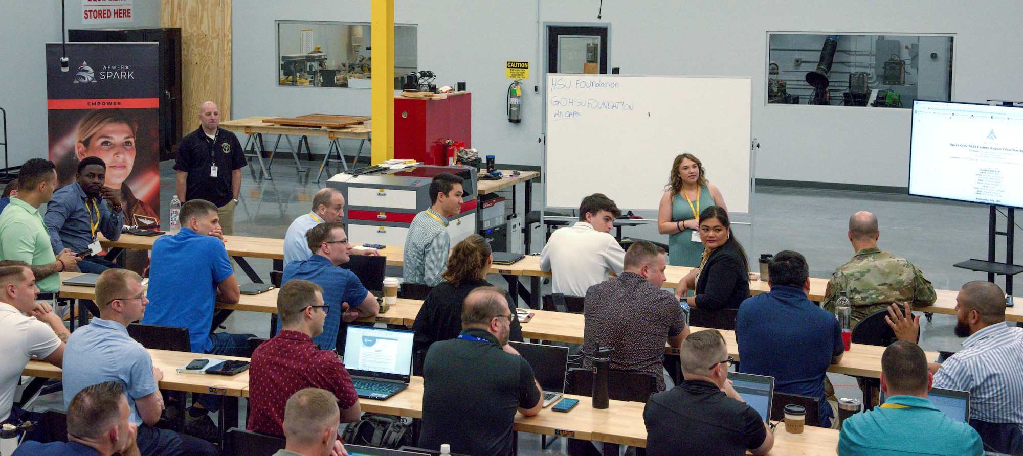 AFWERX Spark hosts Crossflow events > WIN THE FUTURE > Article Display