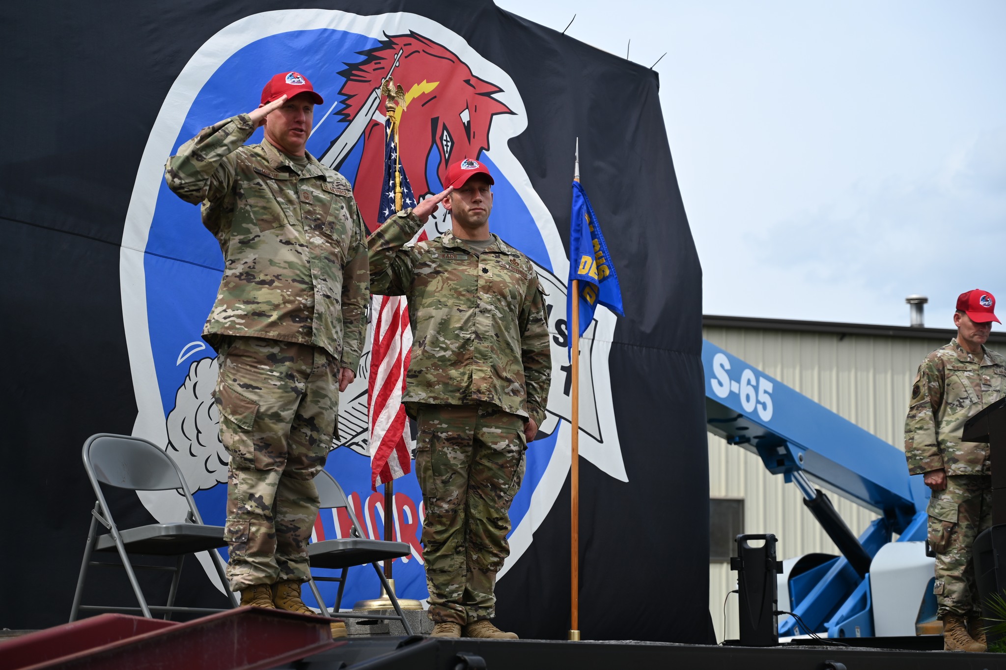 201st RED HORSE Squadron celebrates newly-promoted Chief > 111th Attack ...