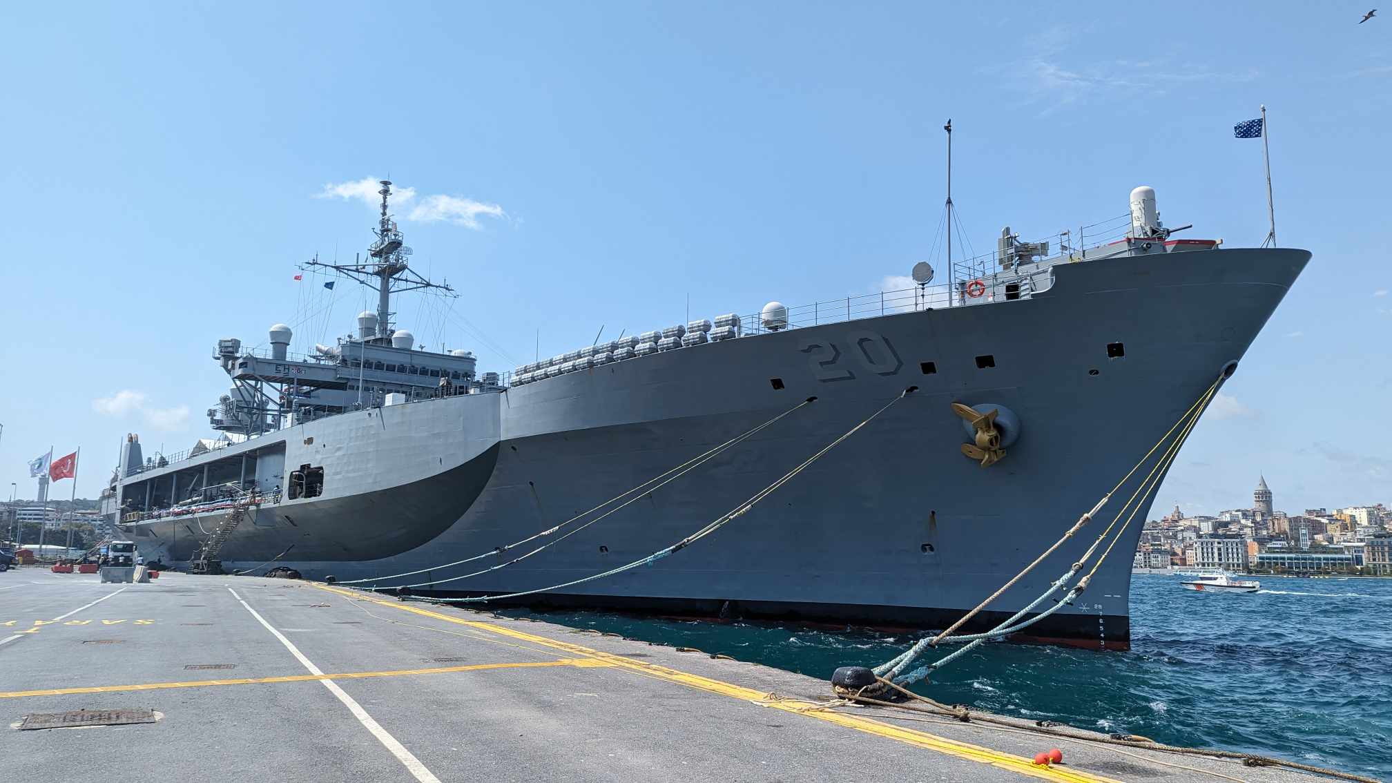 USS Mount Whitney arrives in Istanbul for visit focused on U.S. and ...