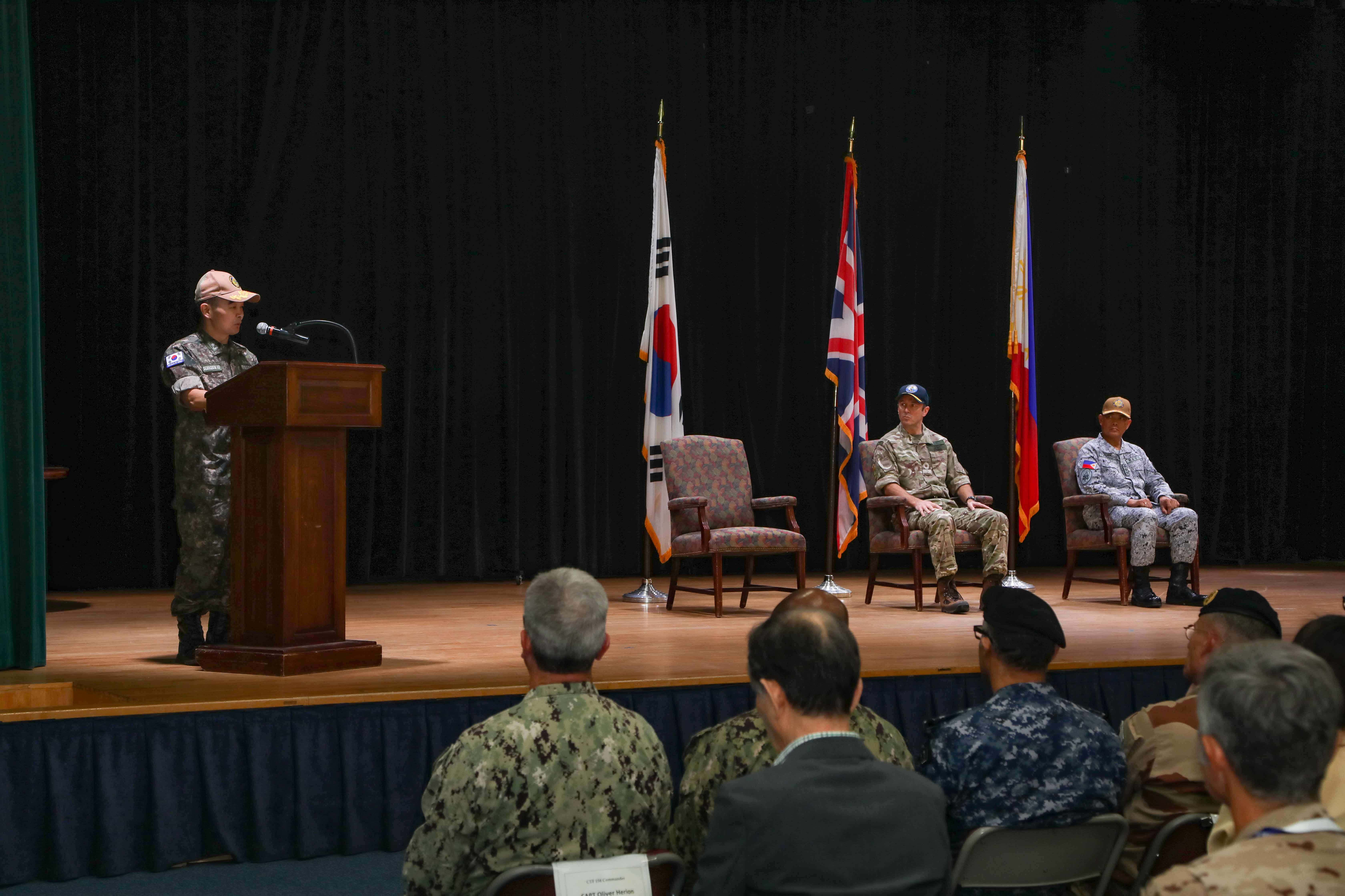 Republic of Philippine Navy Assumes Command of Multinational Counter ...