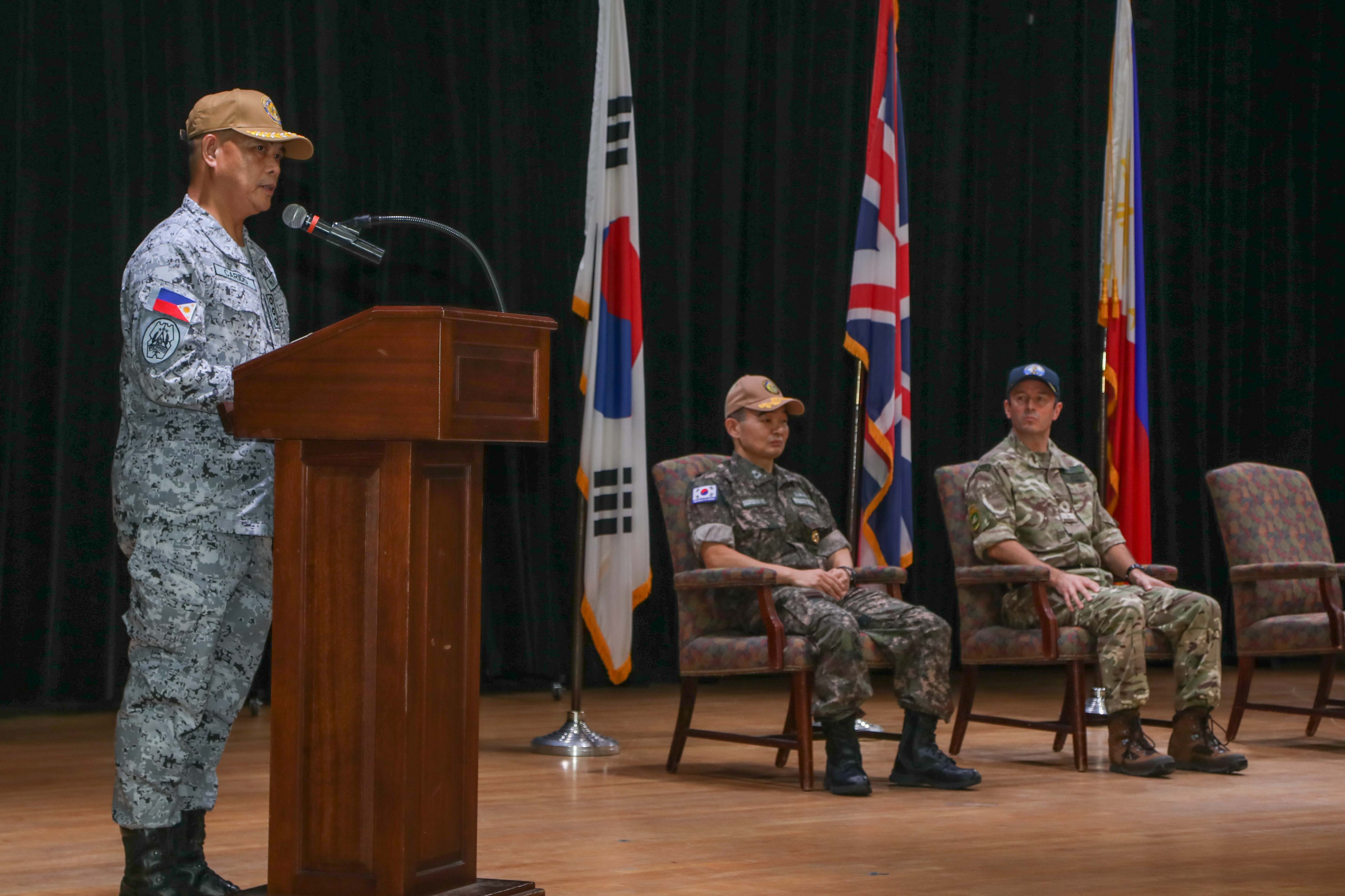 Republic of Philippine Navy Assumes Command of Multinational Counter ...