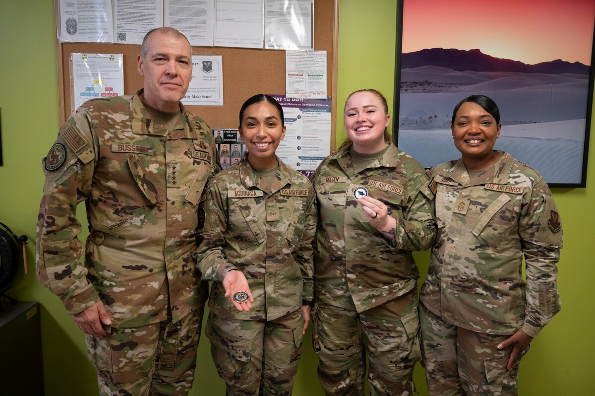 Gen. Thomas Bussiere visits Kirtland Air Force Base > Kirtland Air Force Base > Article Display