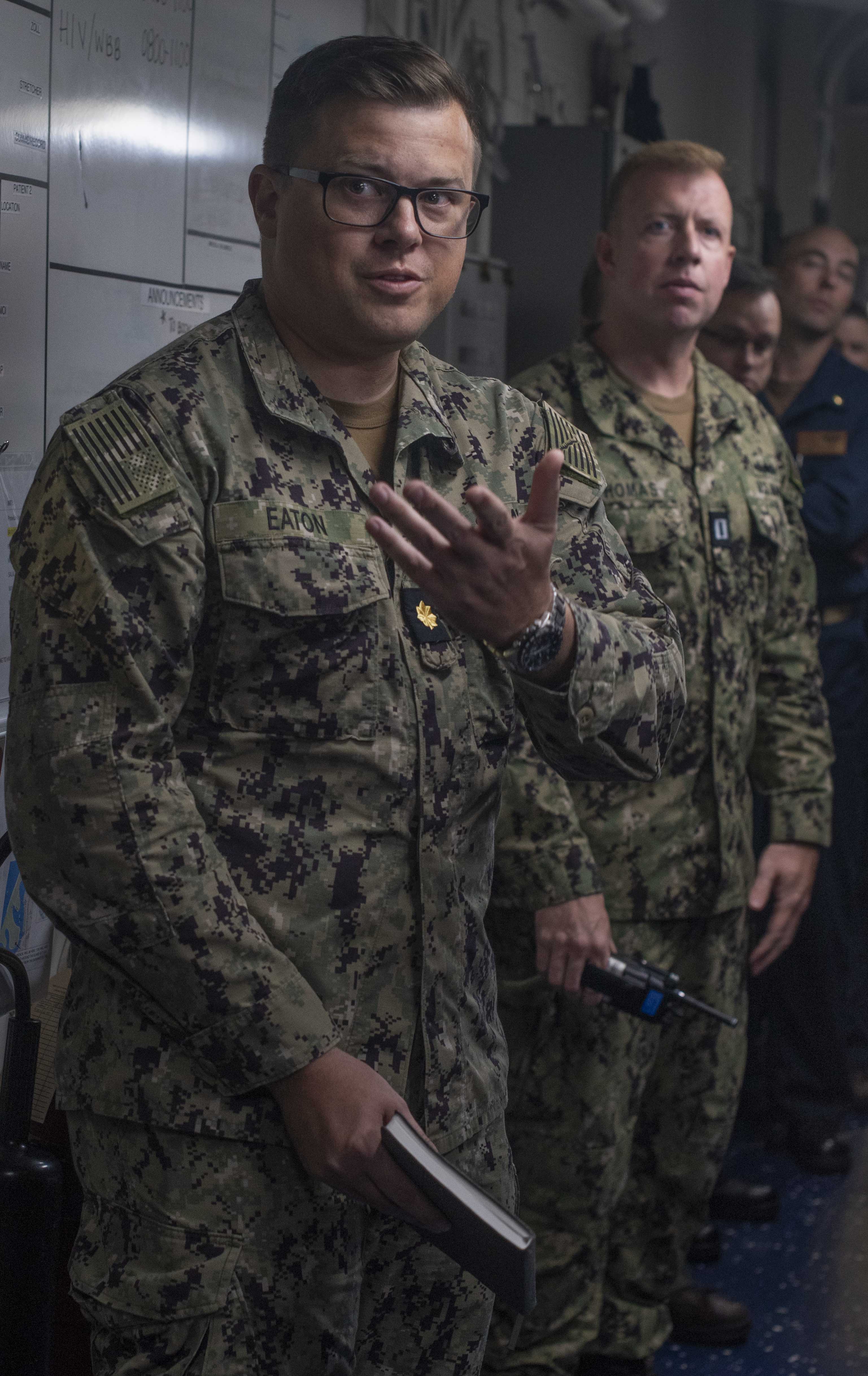 Theodore Roosevelt welcomes Mentor, Train and Evaluate Team > Navy ...