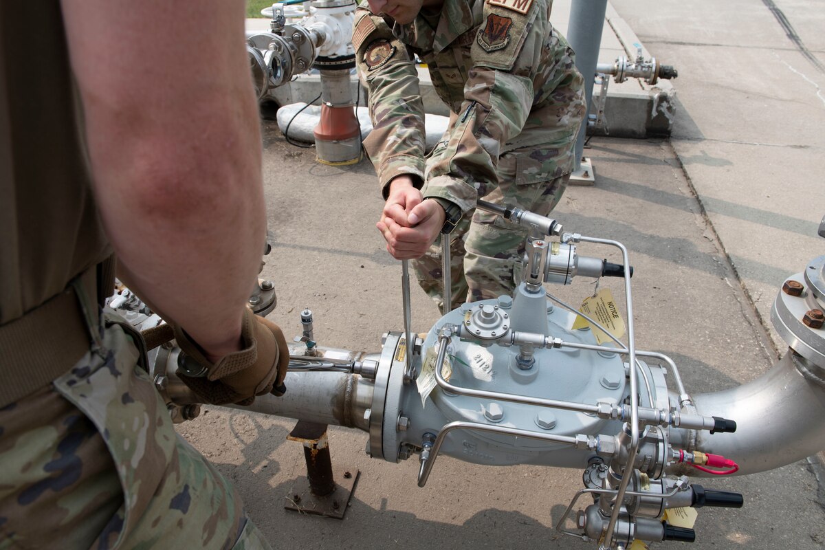 319th CES upgrades 20-year base hydrant fuels system infrastructure ...