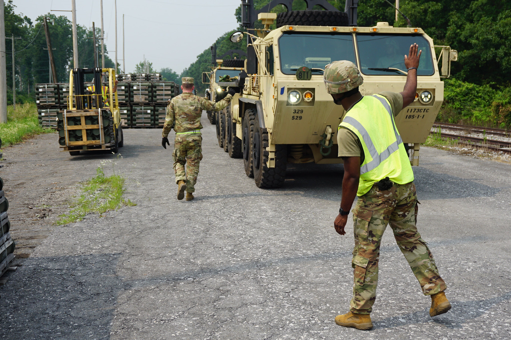 1173rd conducts real-world transportation mission in Pennsylvania ...