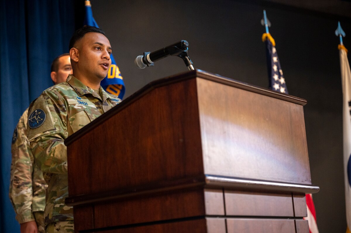 73 ISRS Detachment 2 Assumption of Command takes place at Osan AB ...