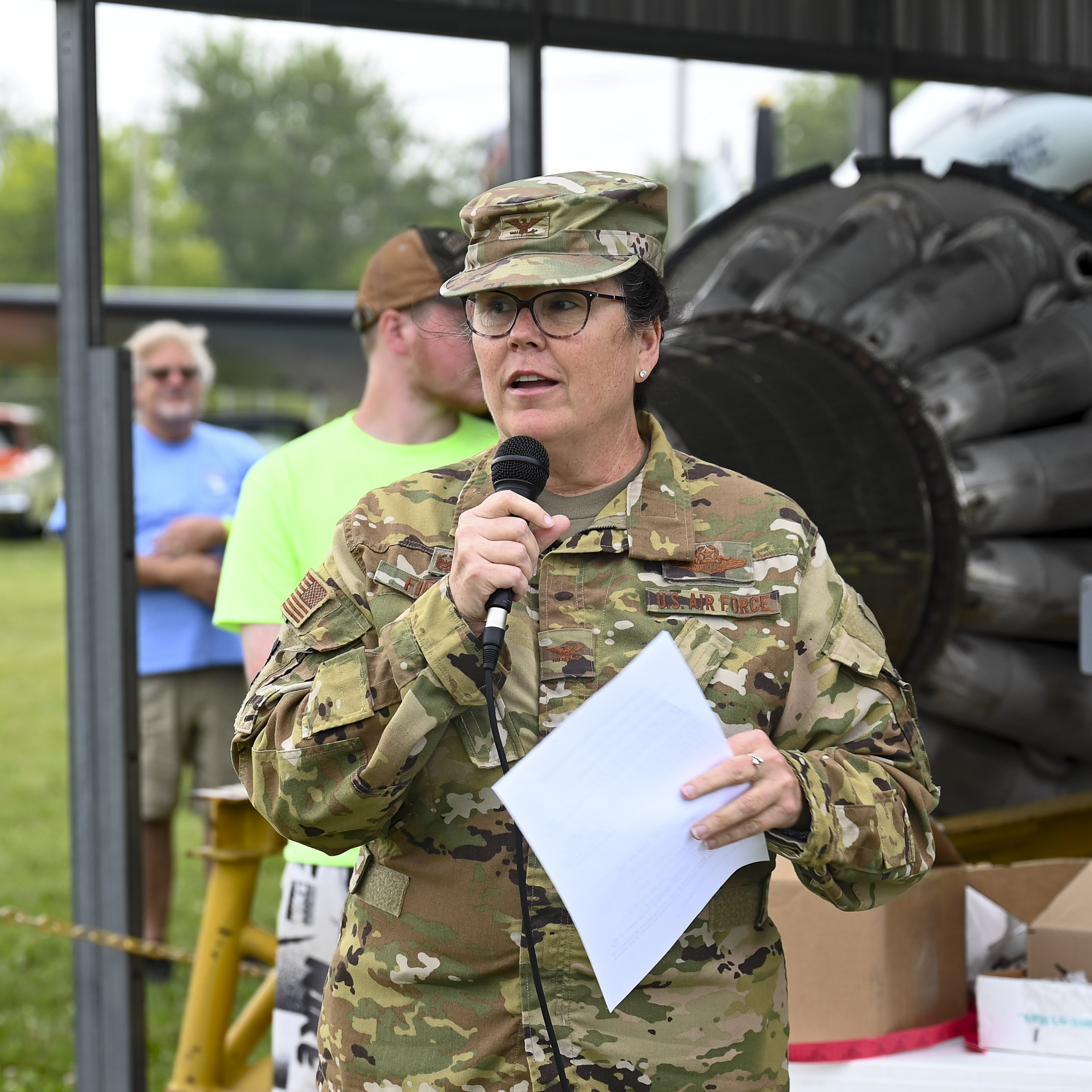 Meet Col. Fields, first female commander of the Hoosier Wing > Grissom ...
