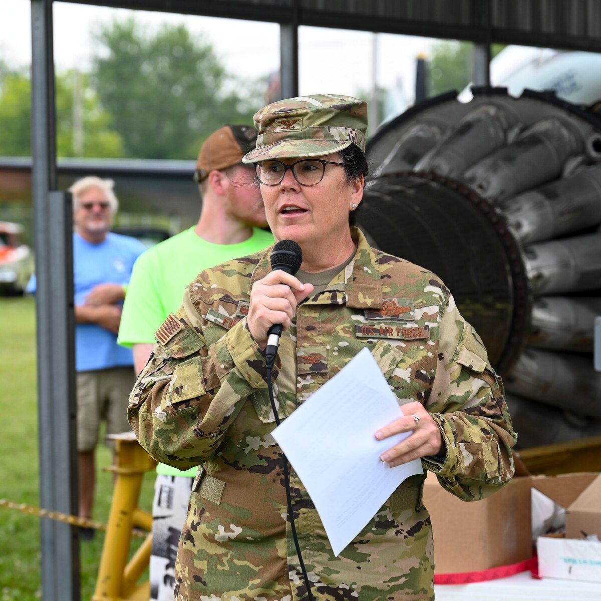 Meet Col. Fields, first female commander of the Hoosier Wing > Grissom ...