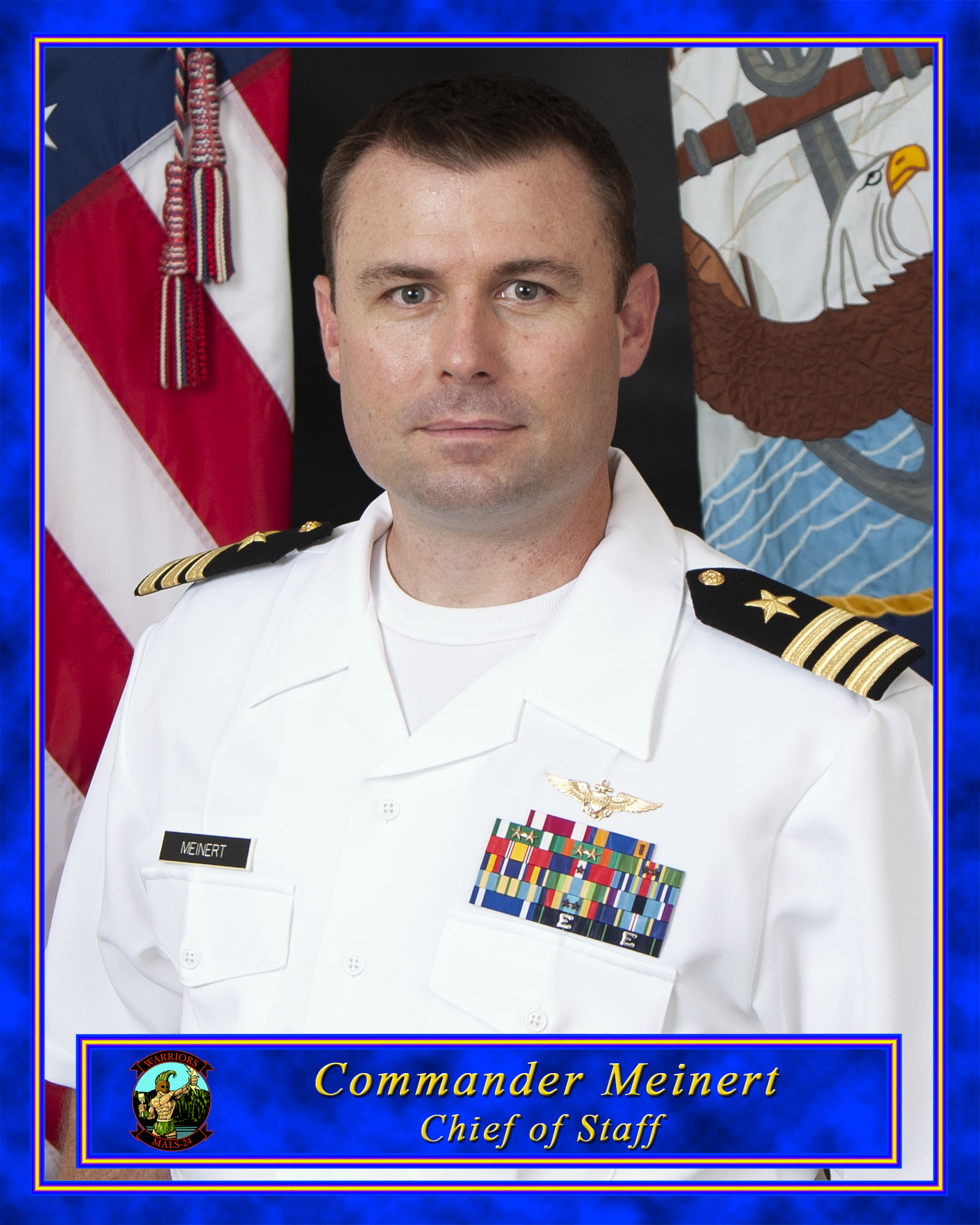 Commander Meinert > 1st Marine Aircraft Wing > Biography