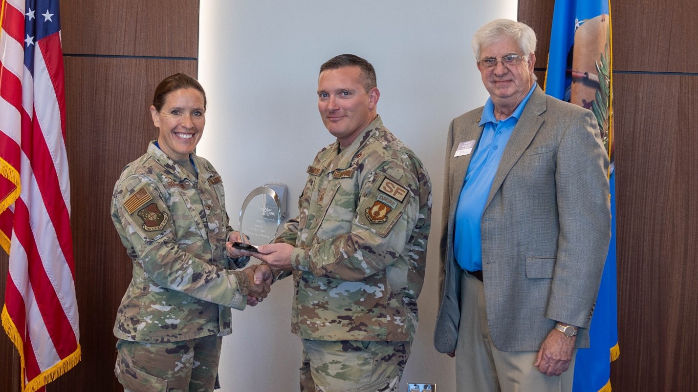 Team Tinker members honored by state Air & Space Forces Association ...