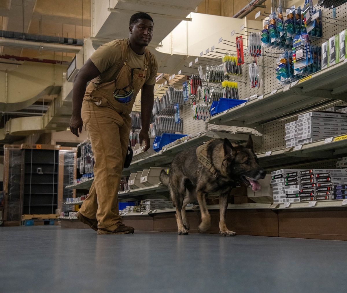 18th SFS Sharpens K9 Detection Skills > Kadena Air Base > News