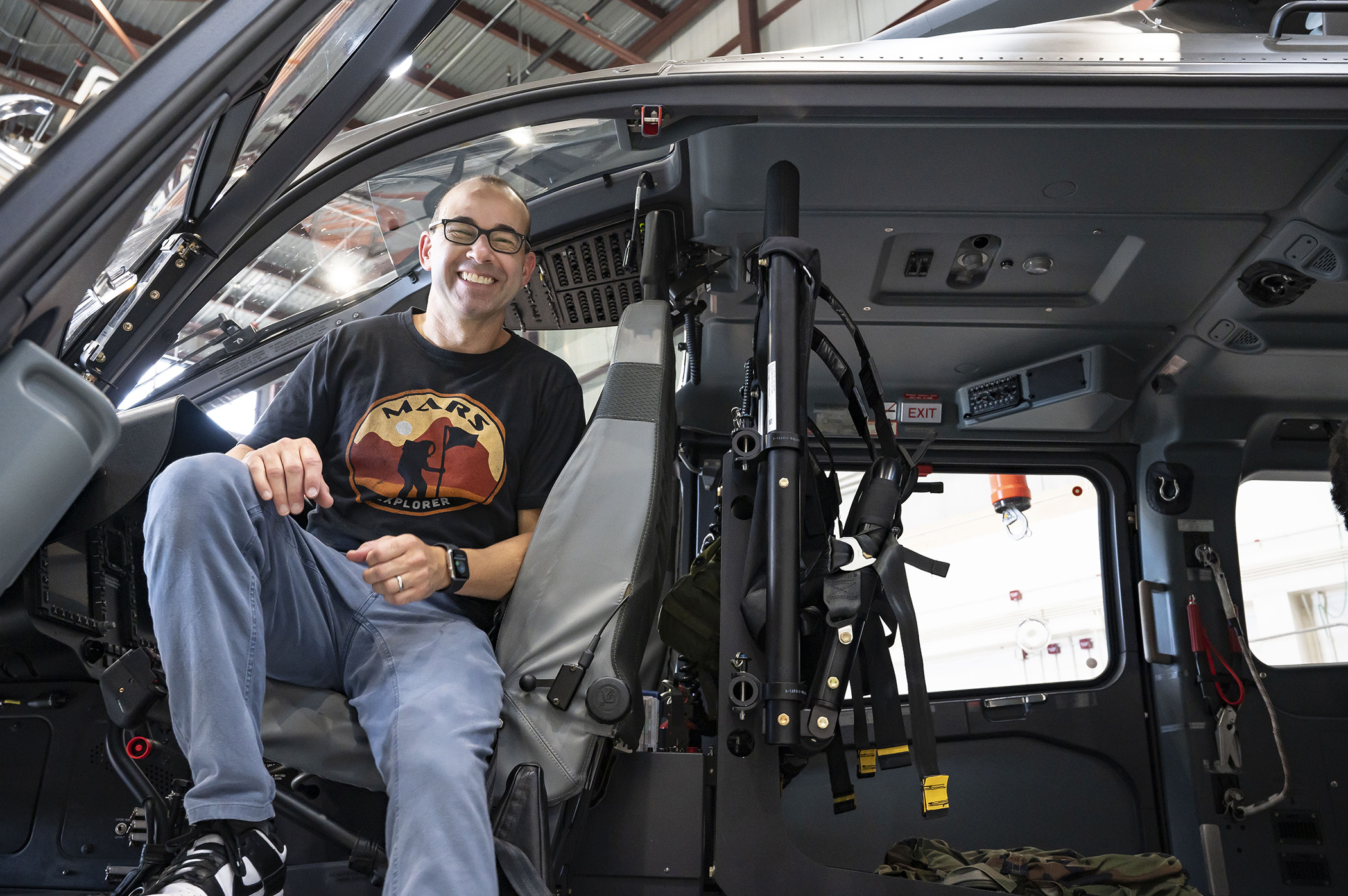 James Murray "Murr" Visits Buckley SFB