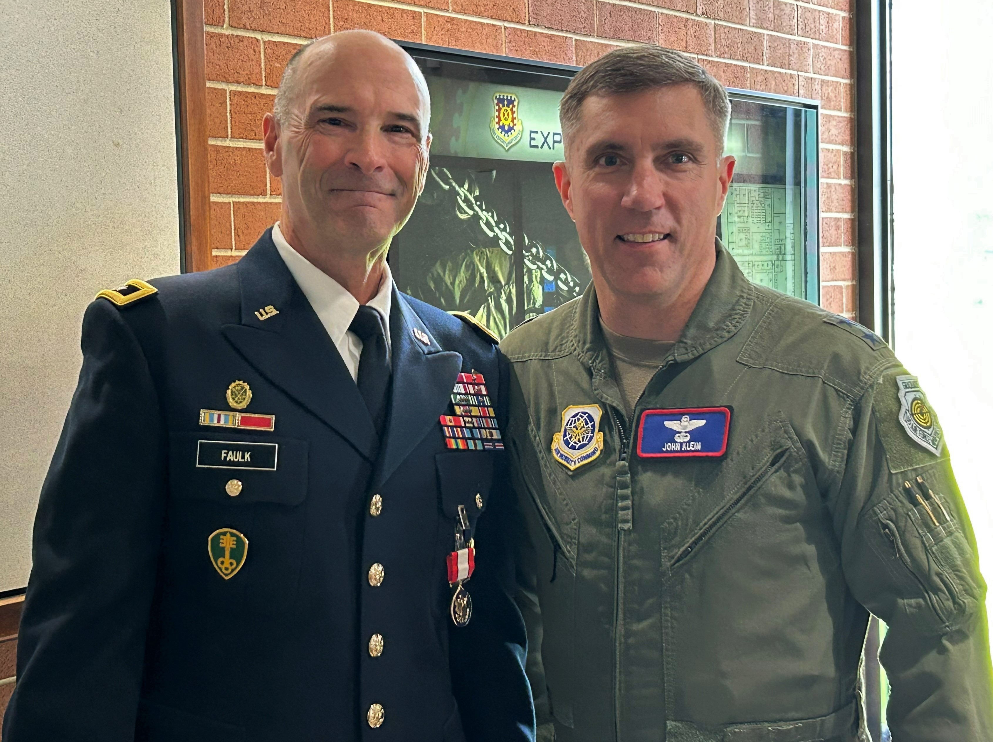 Two military generals discover shared upbringing in tiny Midwestern ...