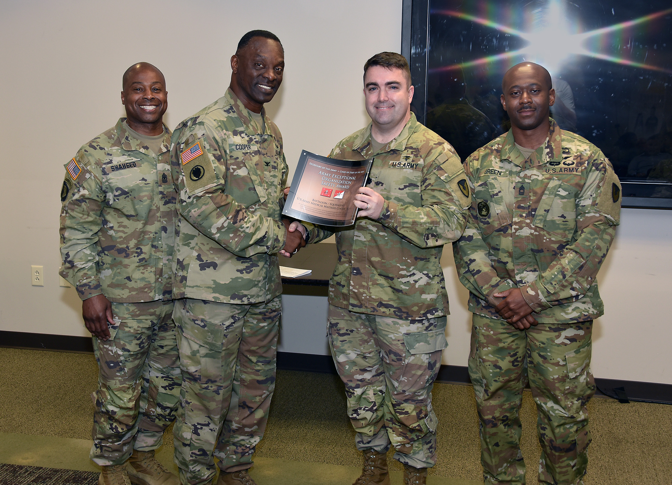 USAMMC-K wins Army’s Exceptional Organization Safety Award for ...