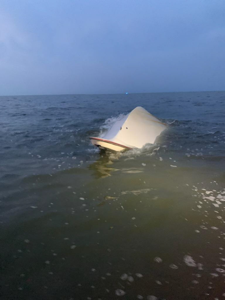 Coast Guard rescues two from capsized vessel near Cat Island, Miss ...