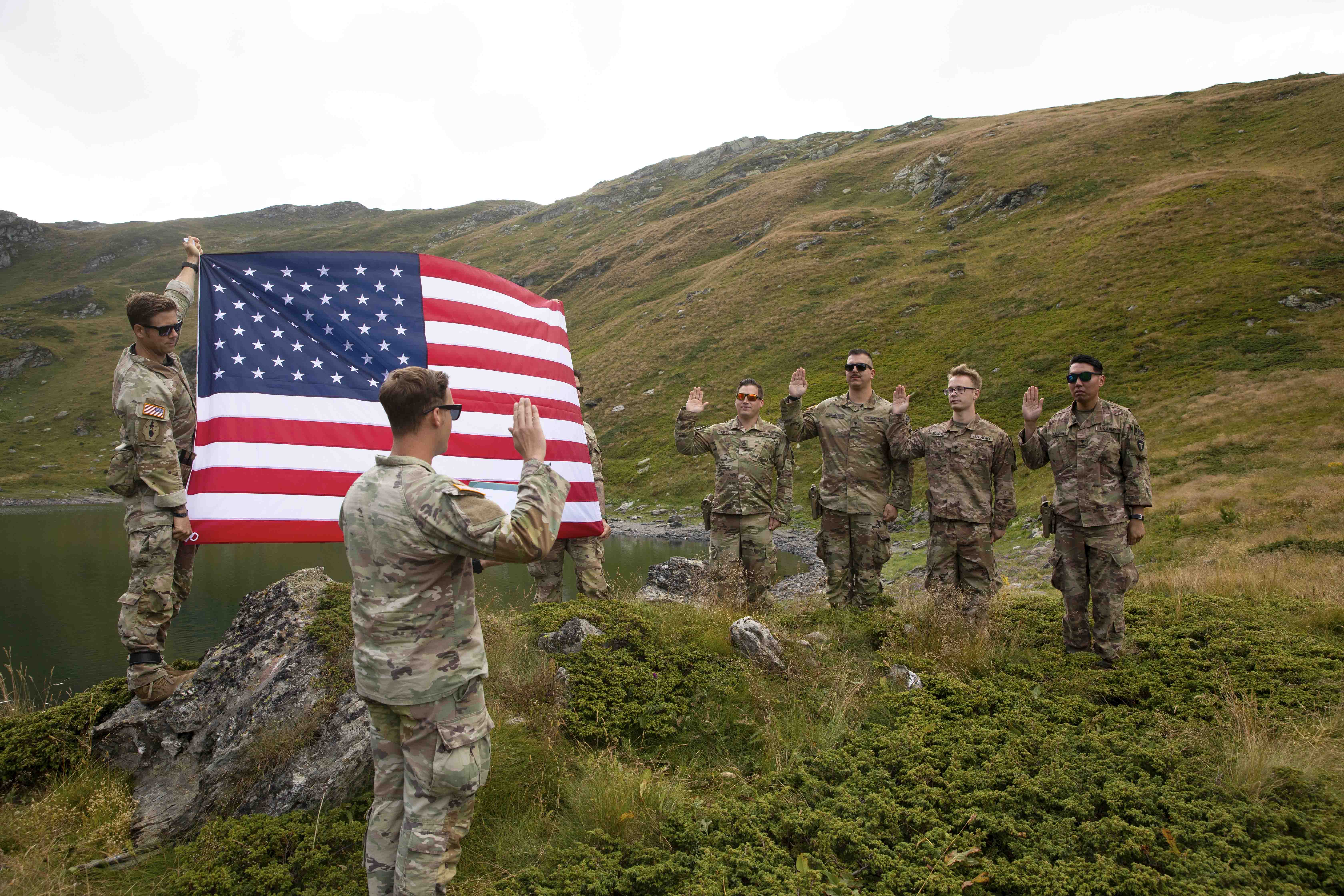 Reenlistment Ceremony