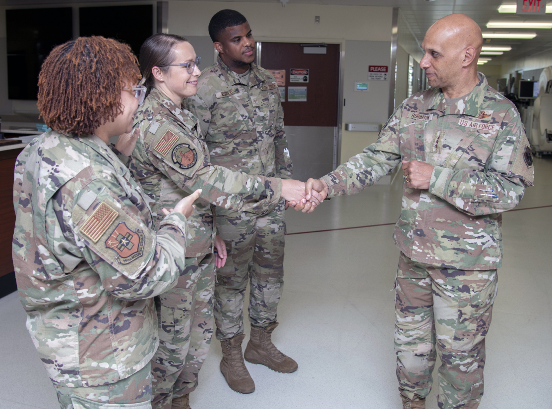 59th Medical Wing | Air Education and Training Command commander visits ...