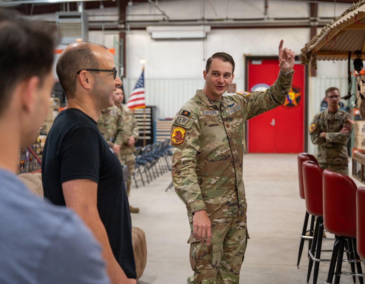 James Murray visits Peterson & Schriever Space Force Base > Peterson ...