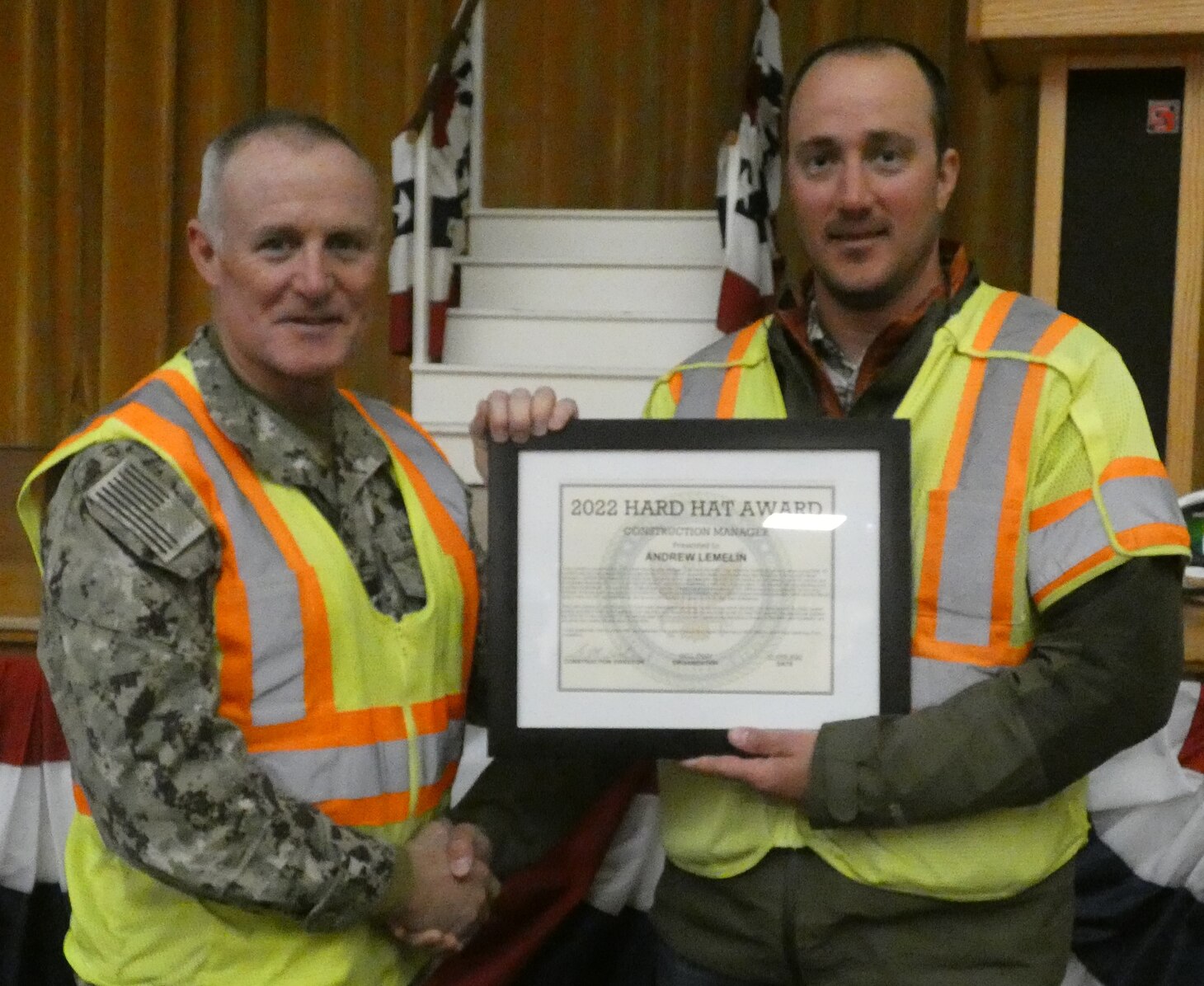NAVFAC's top construction engineer, construction manager, and ...