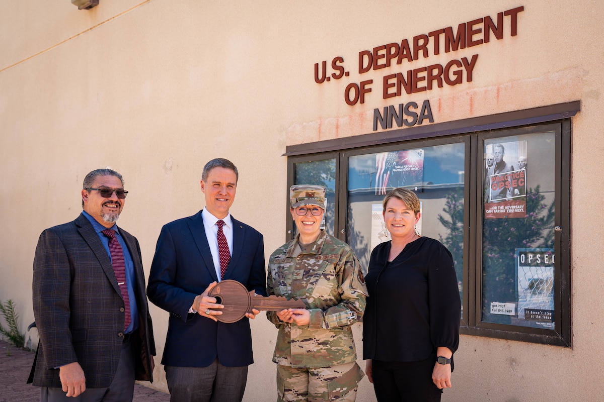 The National Nuclear Security Administration Hands Over Keys to Former ...