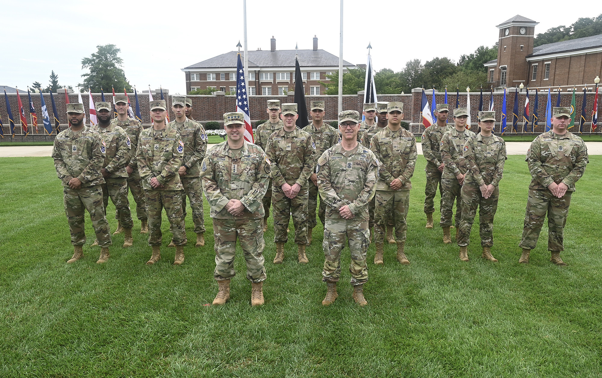 Ussf Enlists 16 New Guardians For Future Space Force Honor Guard