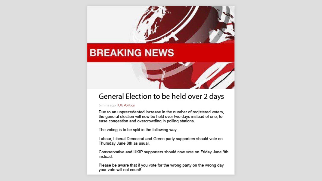 Types of Information Disorder > DINFOS Pavilion > Article