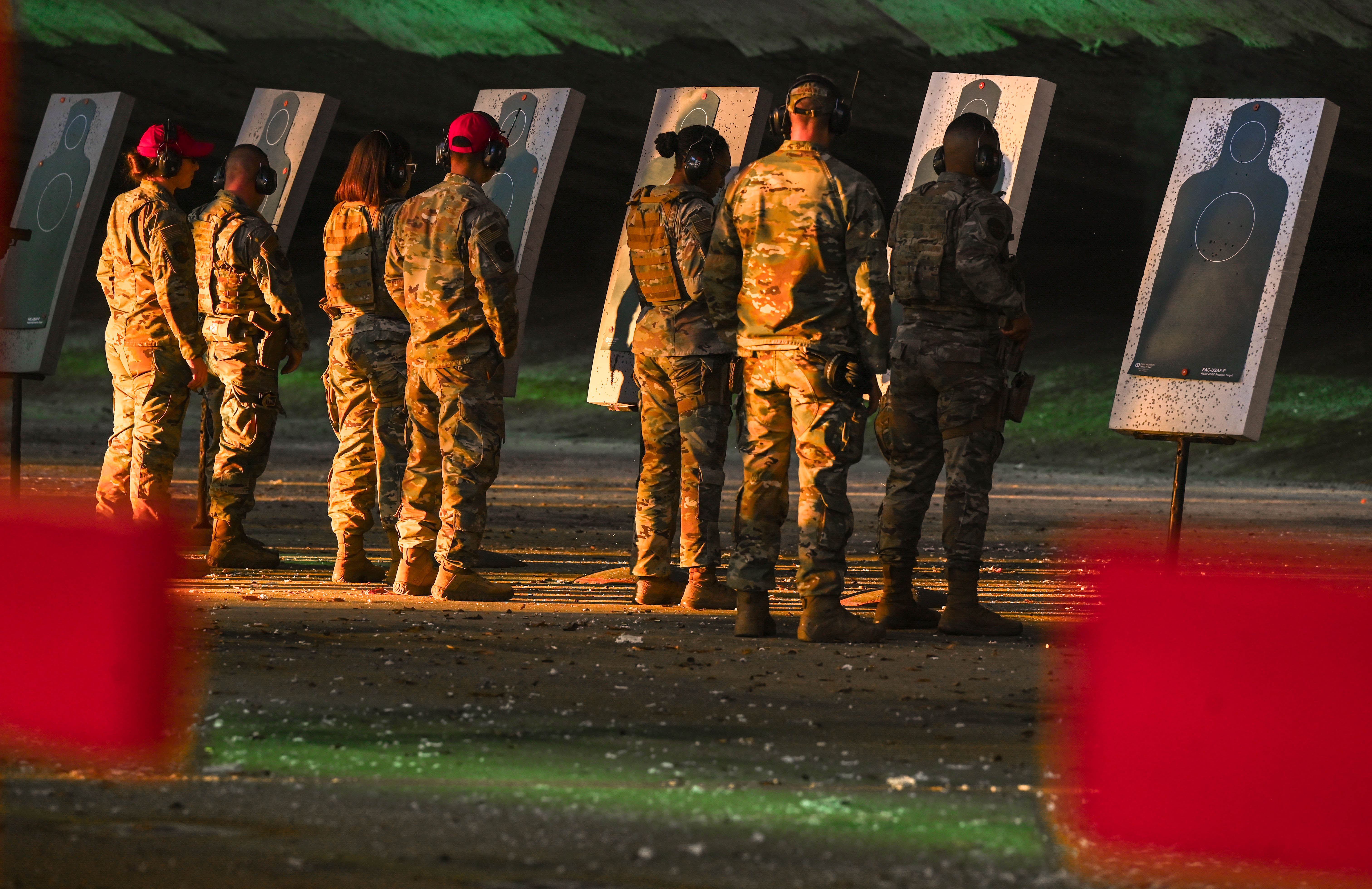 908th SFS on target with small arms training