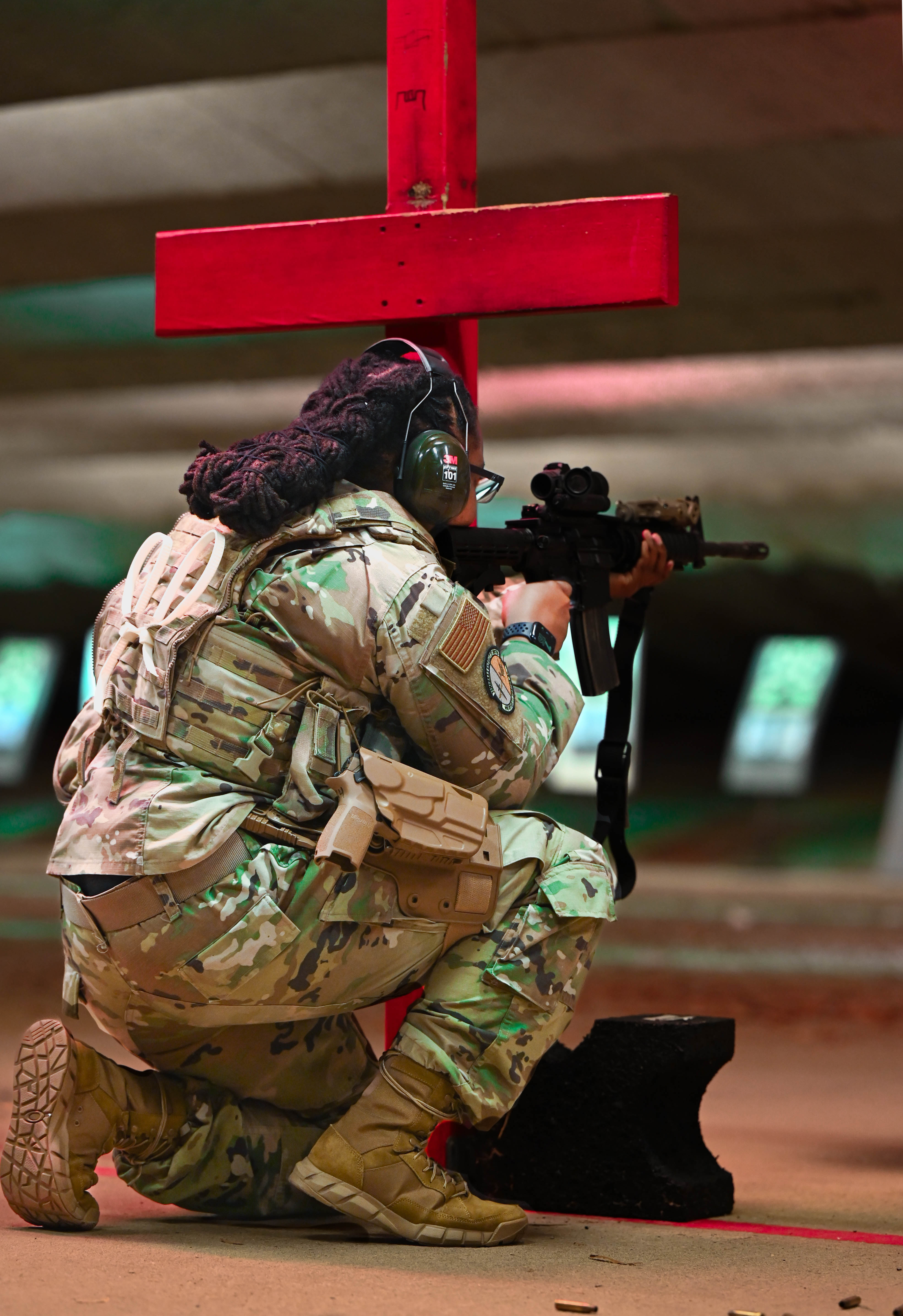 908th SFS on target with small arms training