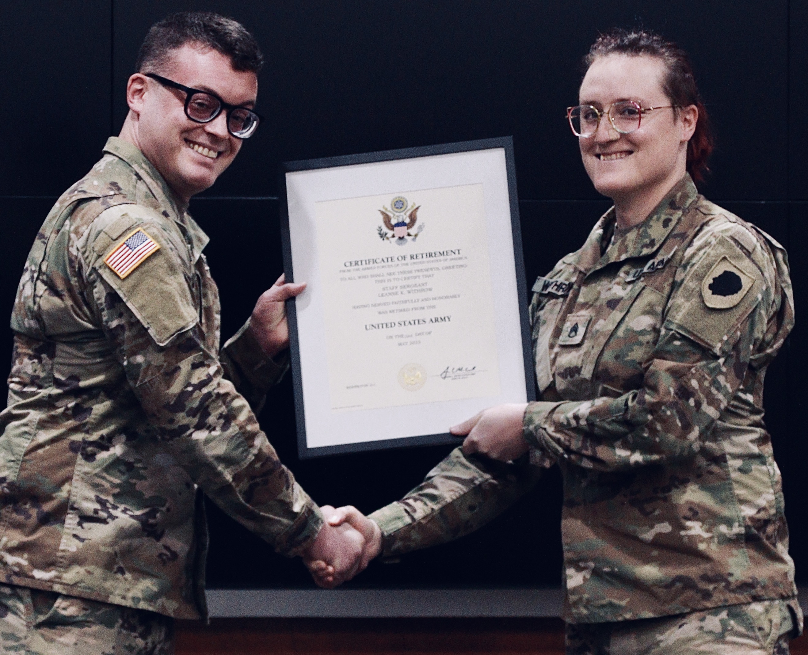Illinois National Guard Soldier Honored for More Than a Decade of ...