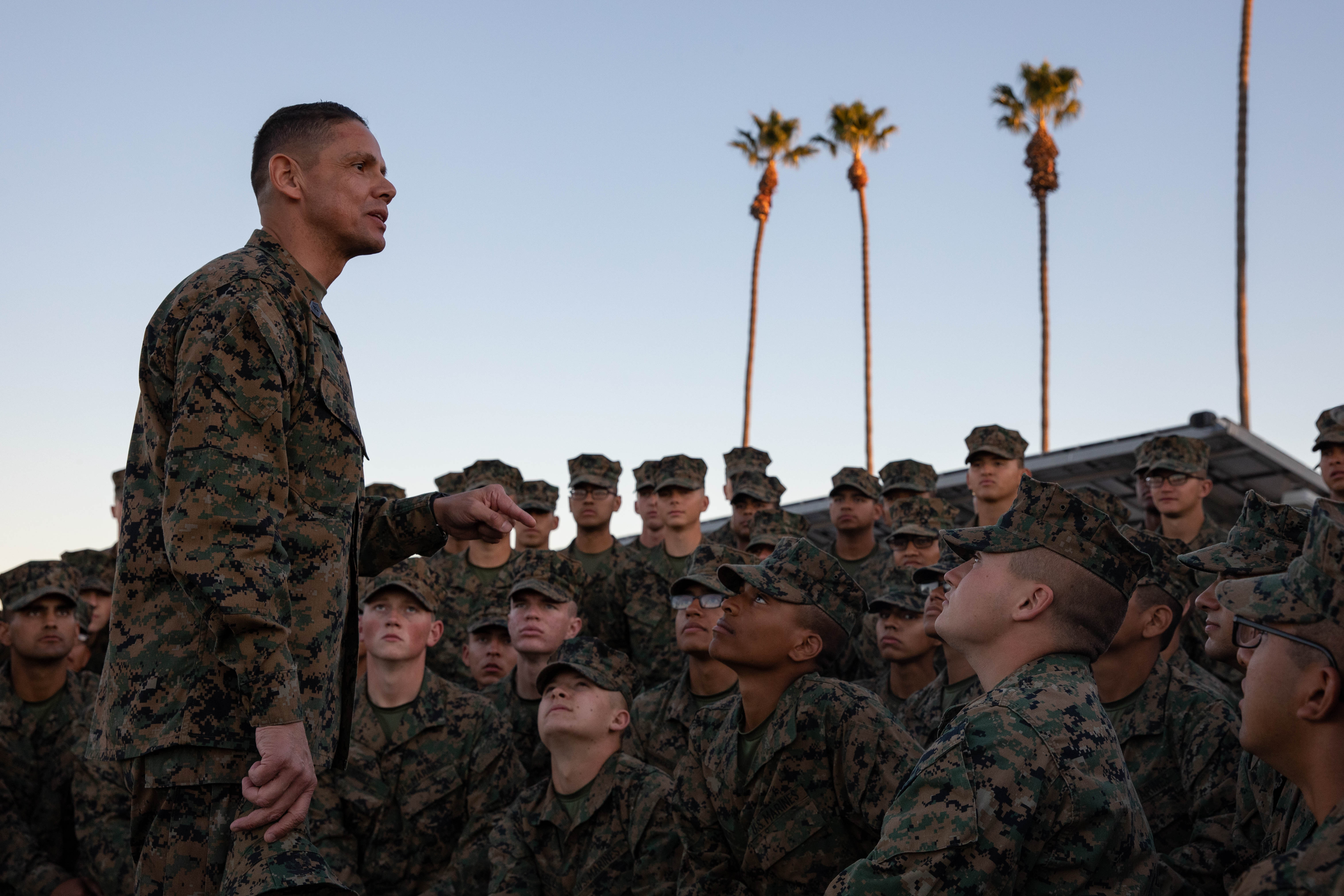 Sergeant Major of the Marine Corps visits MCRDSD 2023